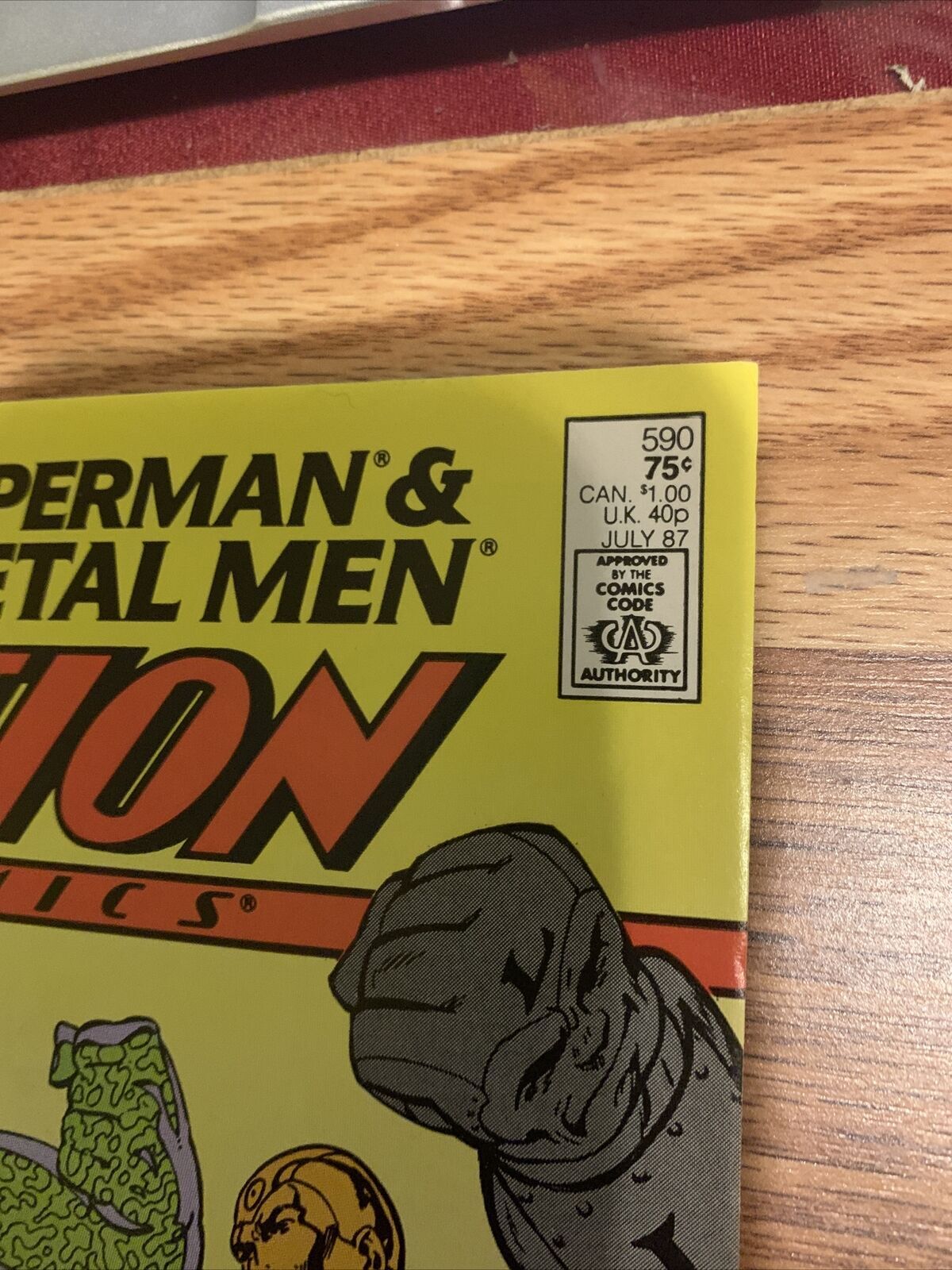 Action Comics Superman & The Metal Men 590- | Comic Books - Copper Age ...