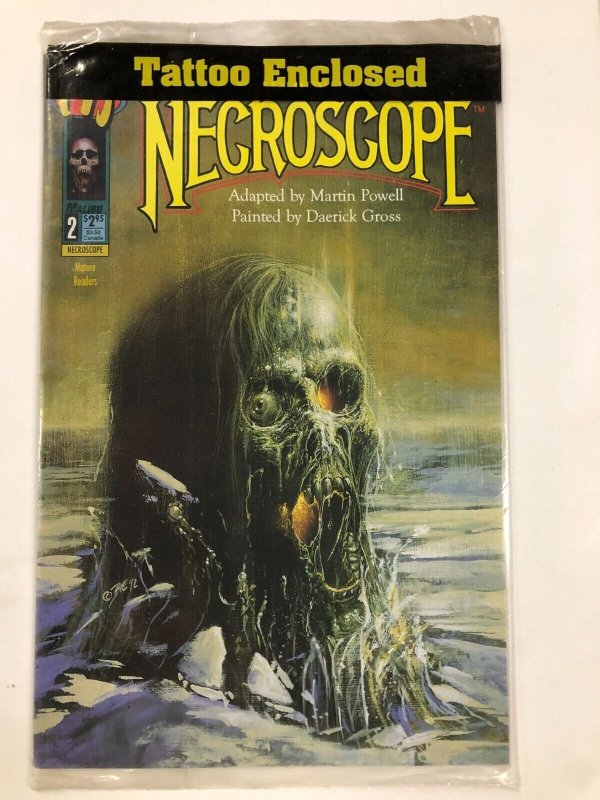 NECROSCOPE 2 (Polybagged with Tattoo; 2/93) Powell & Gross Lumley novel ...