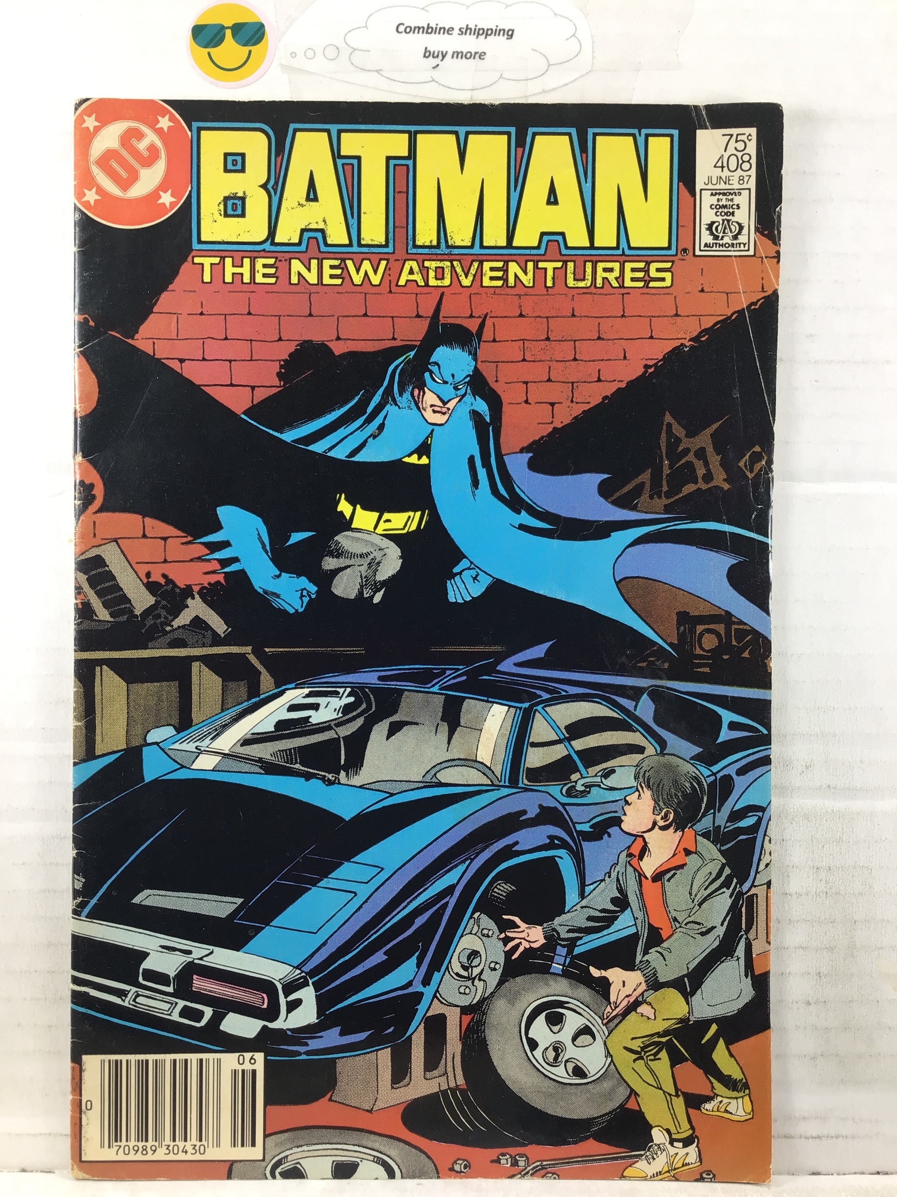 Batman #408 (1987) Vg key Reintroduction new origin Jason Todd. 1 st ...
