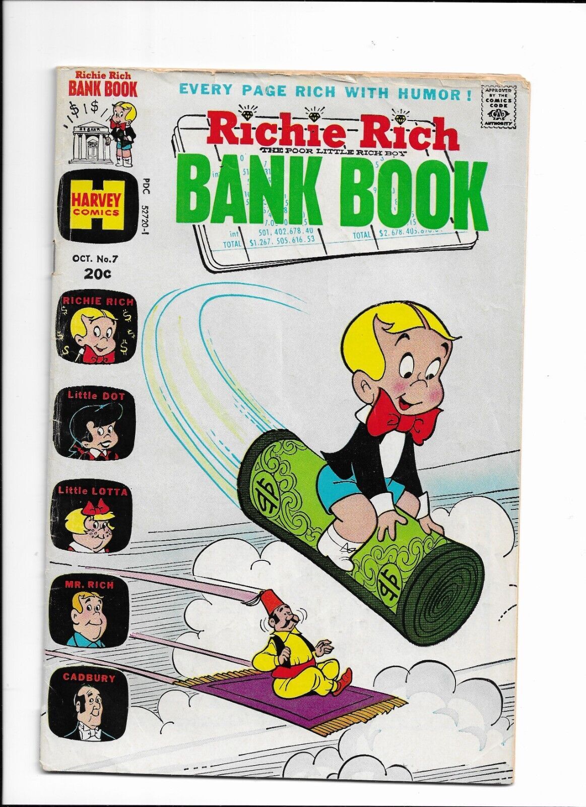 RICHIE RICH DIAMONDS #8 & Richie Rich Bank Book #7 Lot of 2 | Comic ...