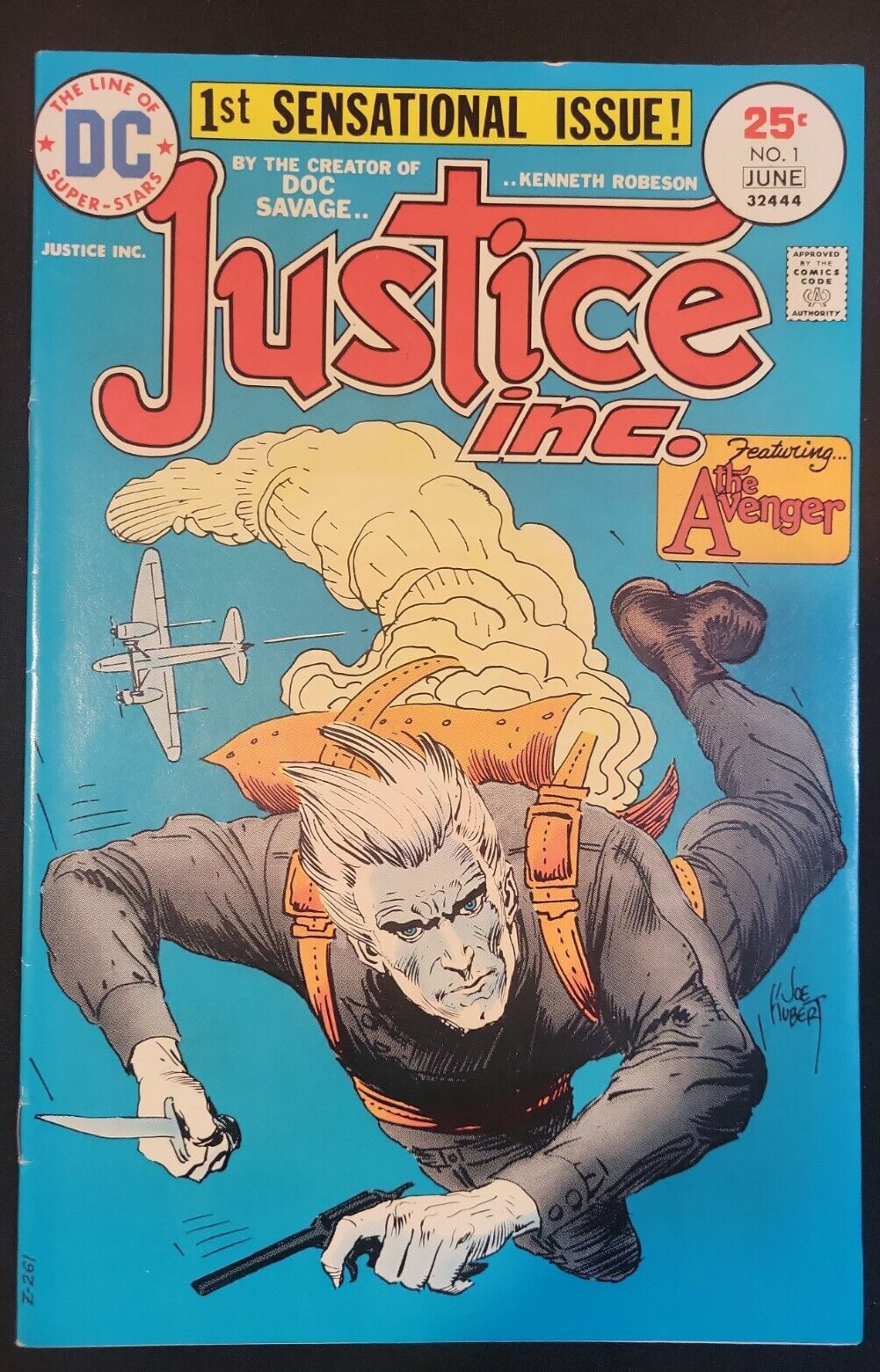 Justice INC. 1 2 3 4 Full SET JOE Kubert and Jack Kirby 1975 Comic ...