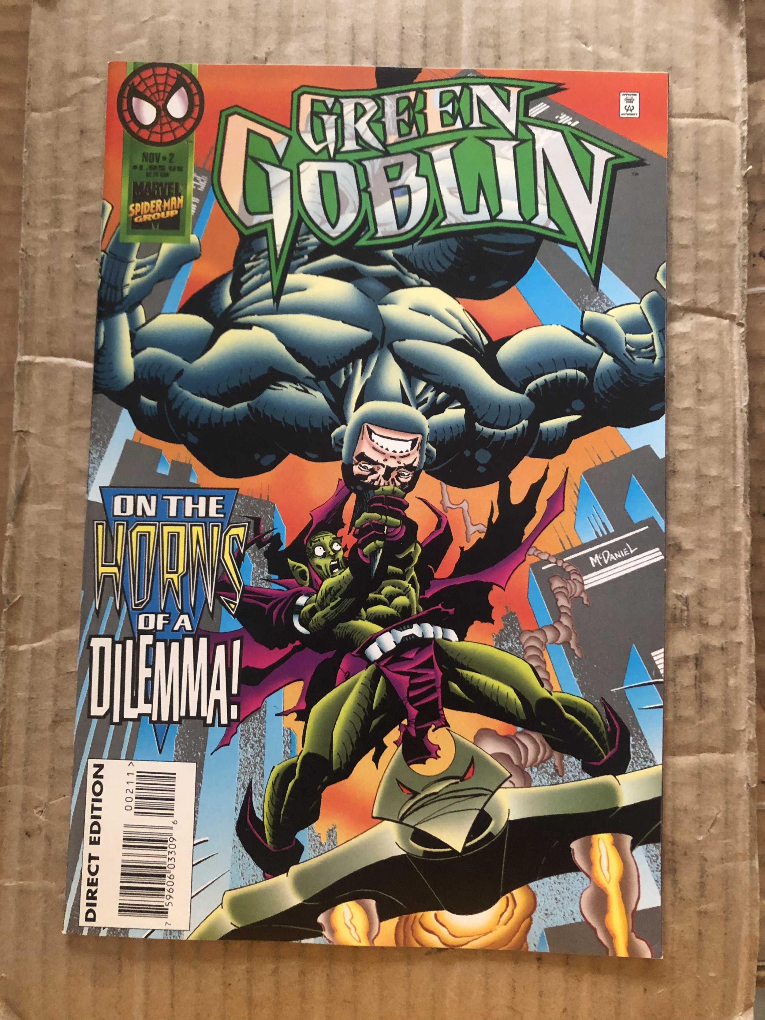 Green Goblin #2 Newsstand Edition (1995) | Comic Books - Modern Age ...