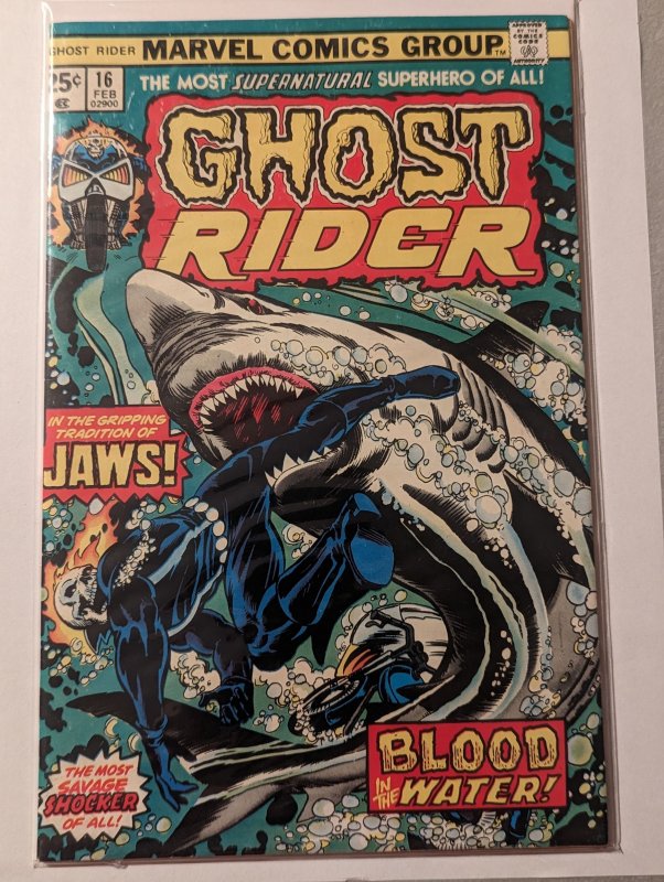 Ghost Rider #16 (1976) | Comic Books - Bronze Age, Marvel, Ghost Rider ...