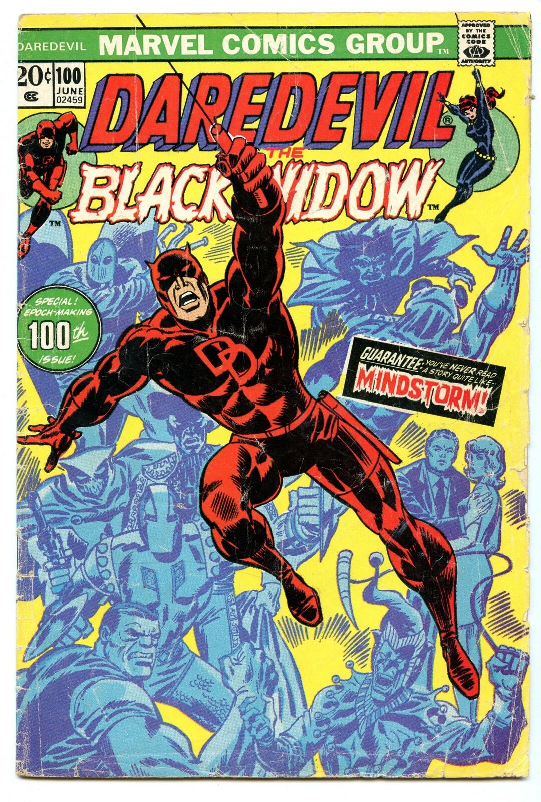 Daredevil 100 Jun 1973 GD/VG (3.0) | Comic Books - Bronze Age, Marvel ...