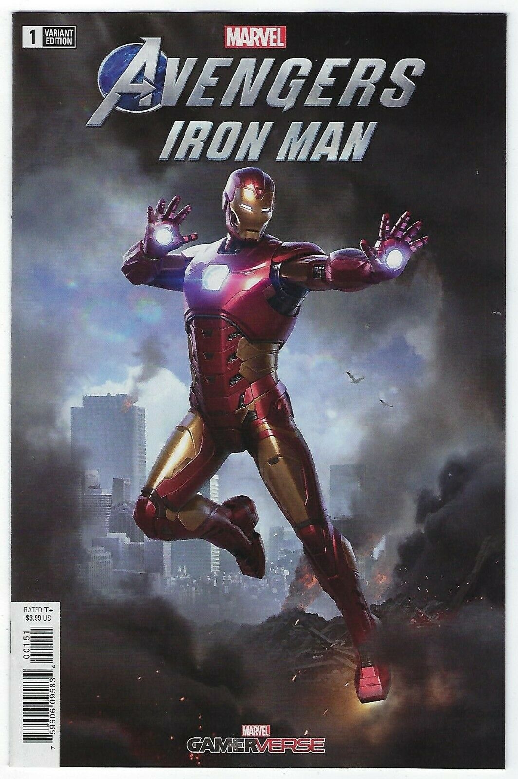 Marvel Avengers Iron Man # 1 Game Variant Cover | Comic Books - Modern ...