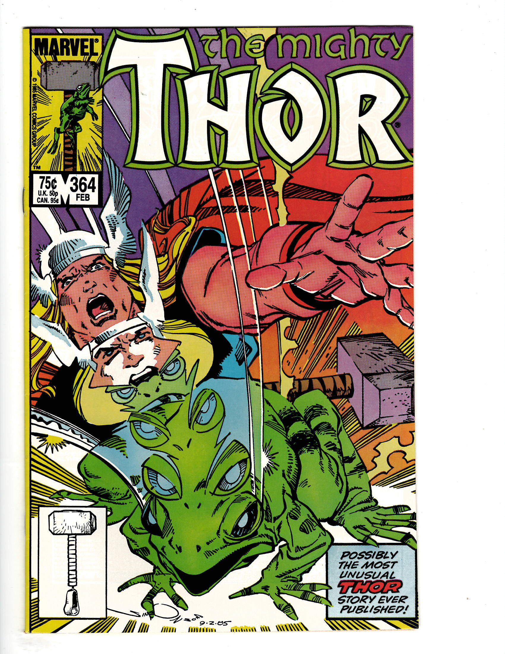 Thor #364 (1986) SR13 | Comic Books - Copper Age, Marvel / HipComic