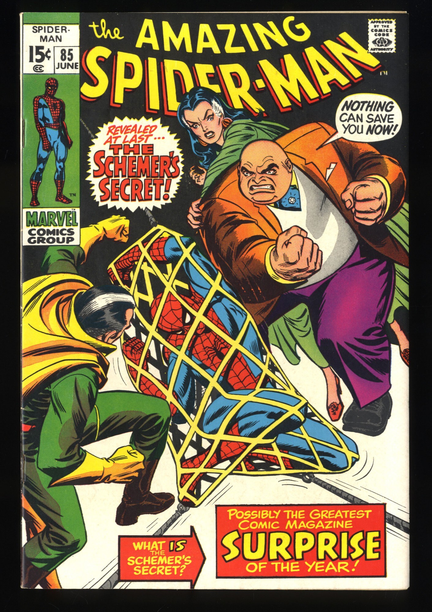 Amazing Spider-Man #85 VF/NM 9.0 Kingpin Appearance! | Comic Books ...