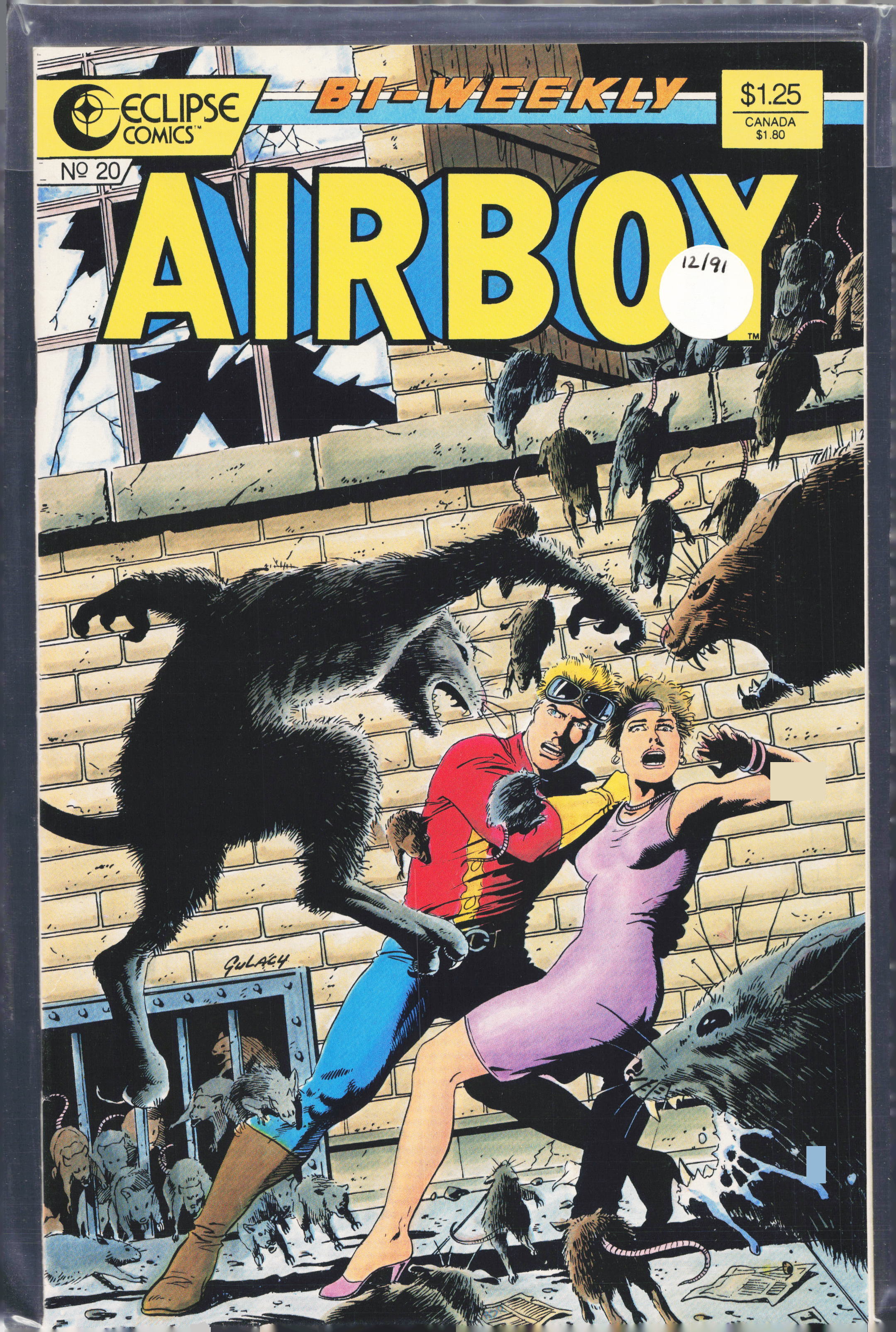 Airboy #20 (1987) Airboy [Key Issue] | Comic Books - Copper Age, Eclipse, Airboy / HipComic