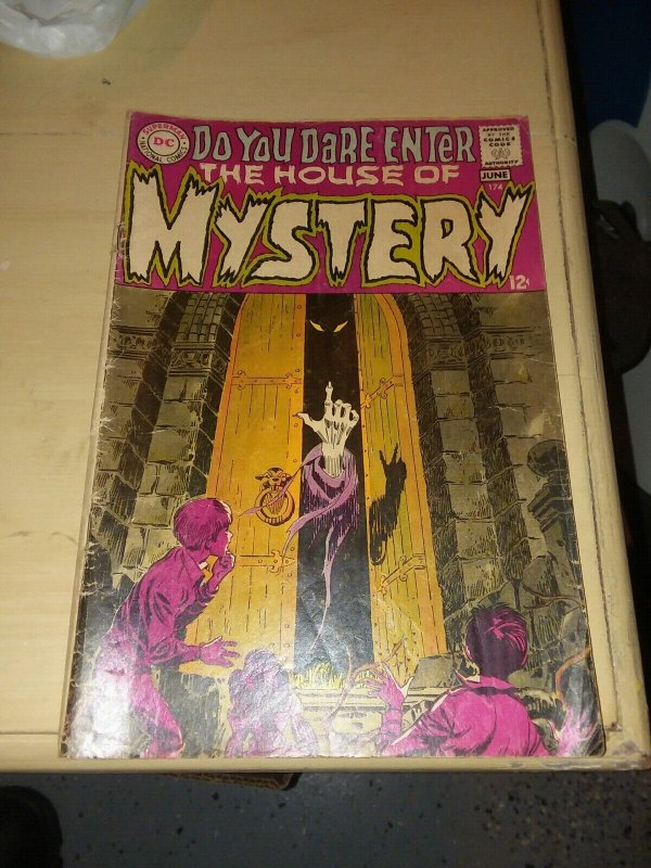 House of Mystery #174 dc comics 1968 classic horror cover 1st mystery ...