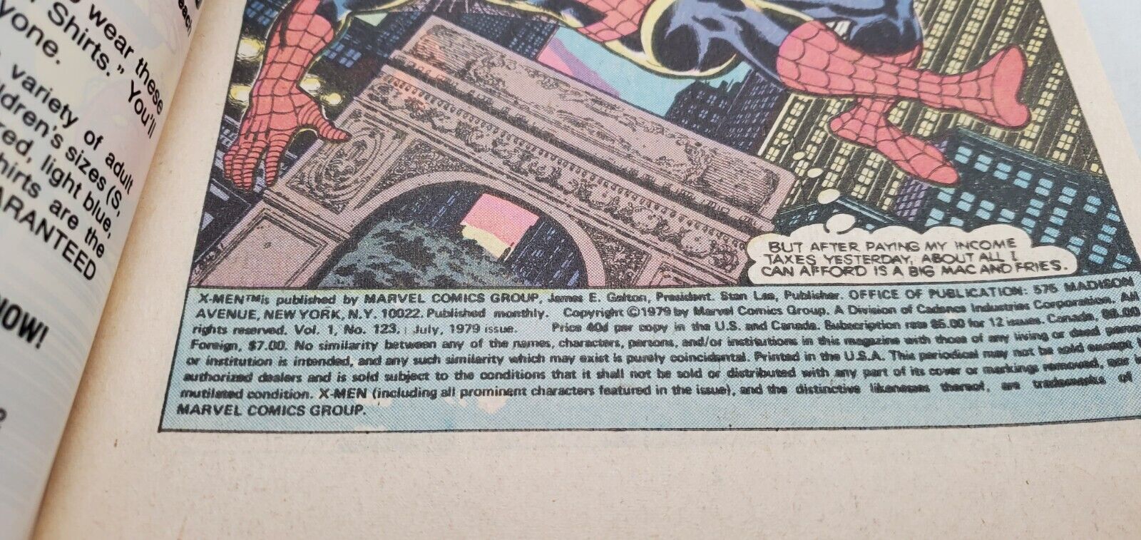 X-MEN #123 (1979) Spider-Man, Arcade, Miss Locke & Colleen Wing Appear ...