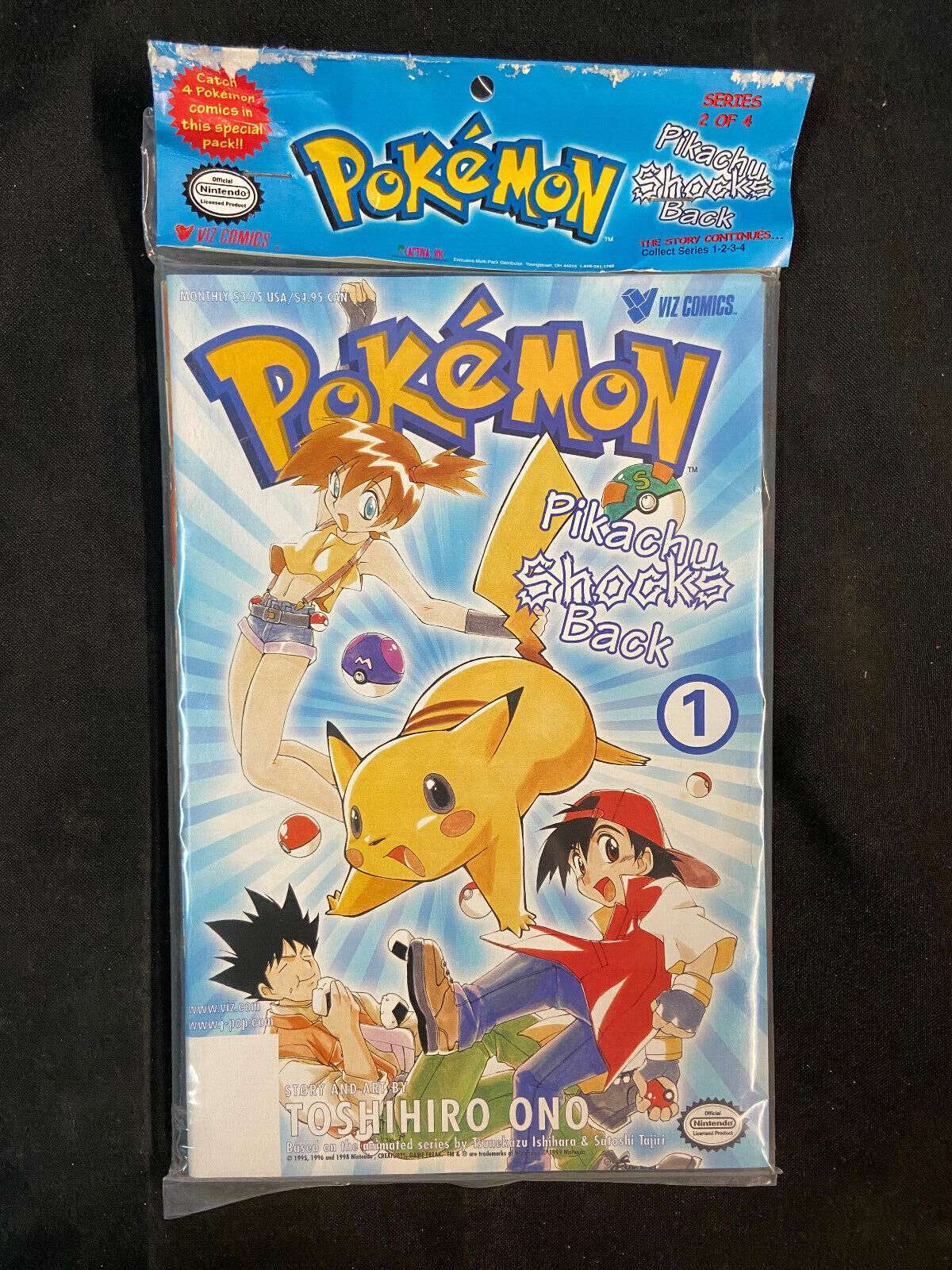 Pokemon Pikachu Shocks Back 4 Comic Prepack Sealed | Comic Books ...
