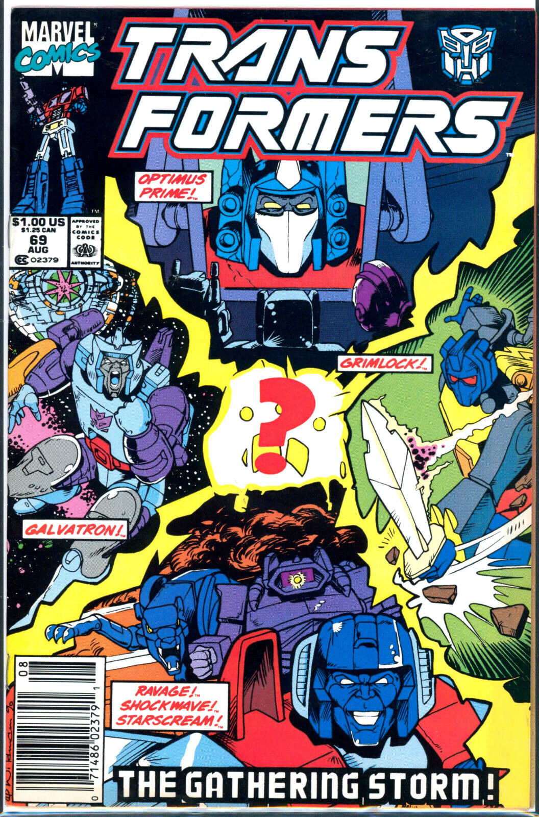 Transformers #69 Marvel Comics 1990 VF | Comic Books - Copper Age ...