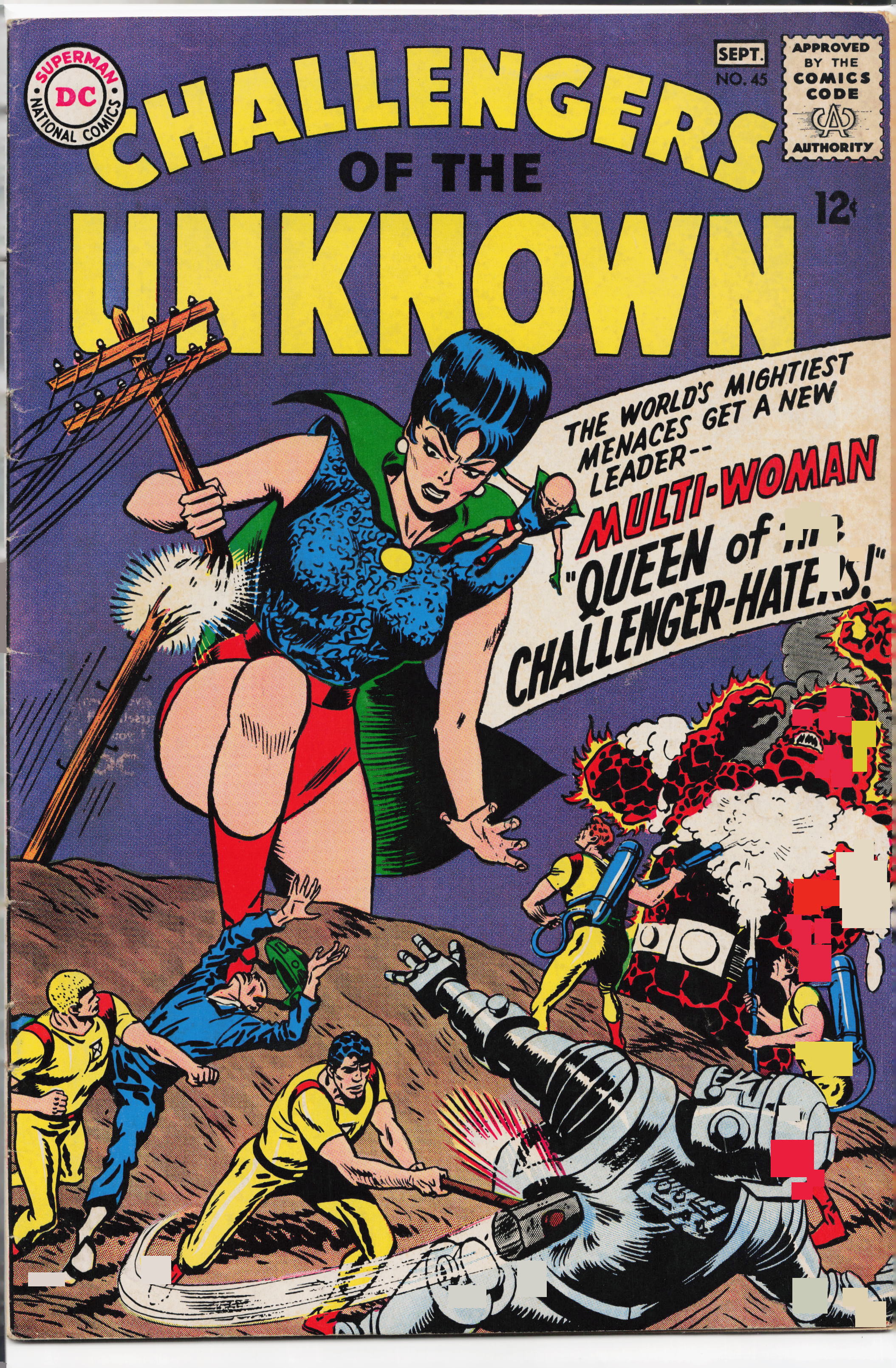 Challengers of the Unknown #45 (1965) Challengers of the Unknown | Comic Books - Silver Age, DC ...