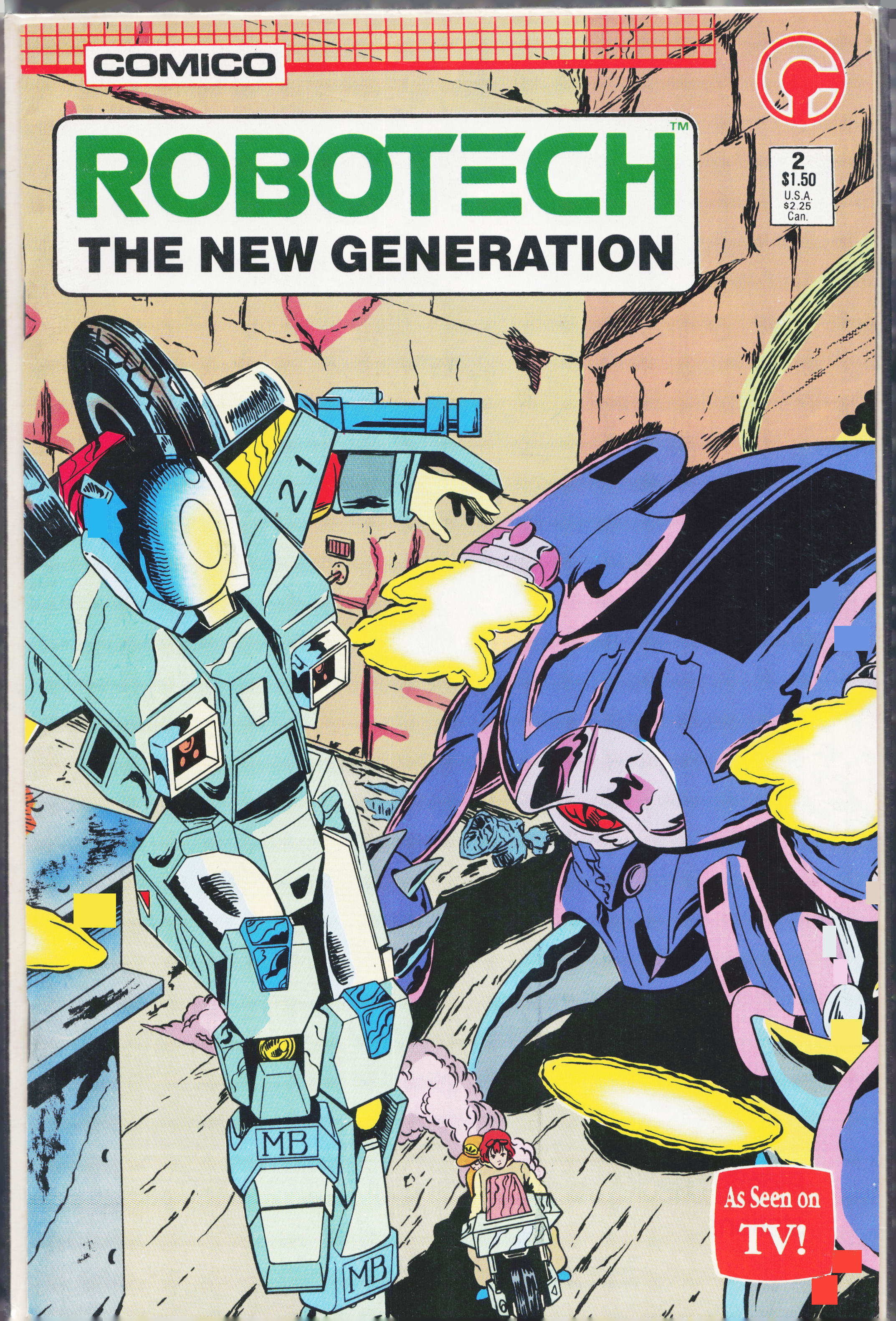 Robotech: The New Generation #2 (1985) Robotech | Comic Books - Copper Age, Comico, Horror & Sci ...