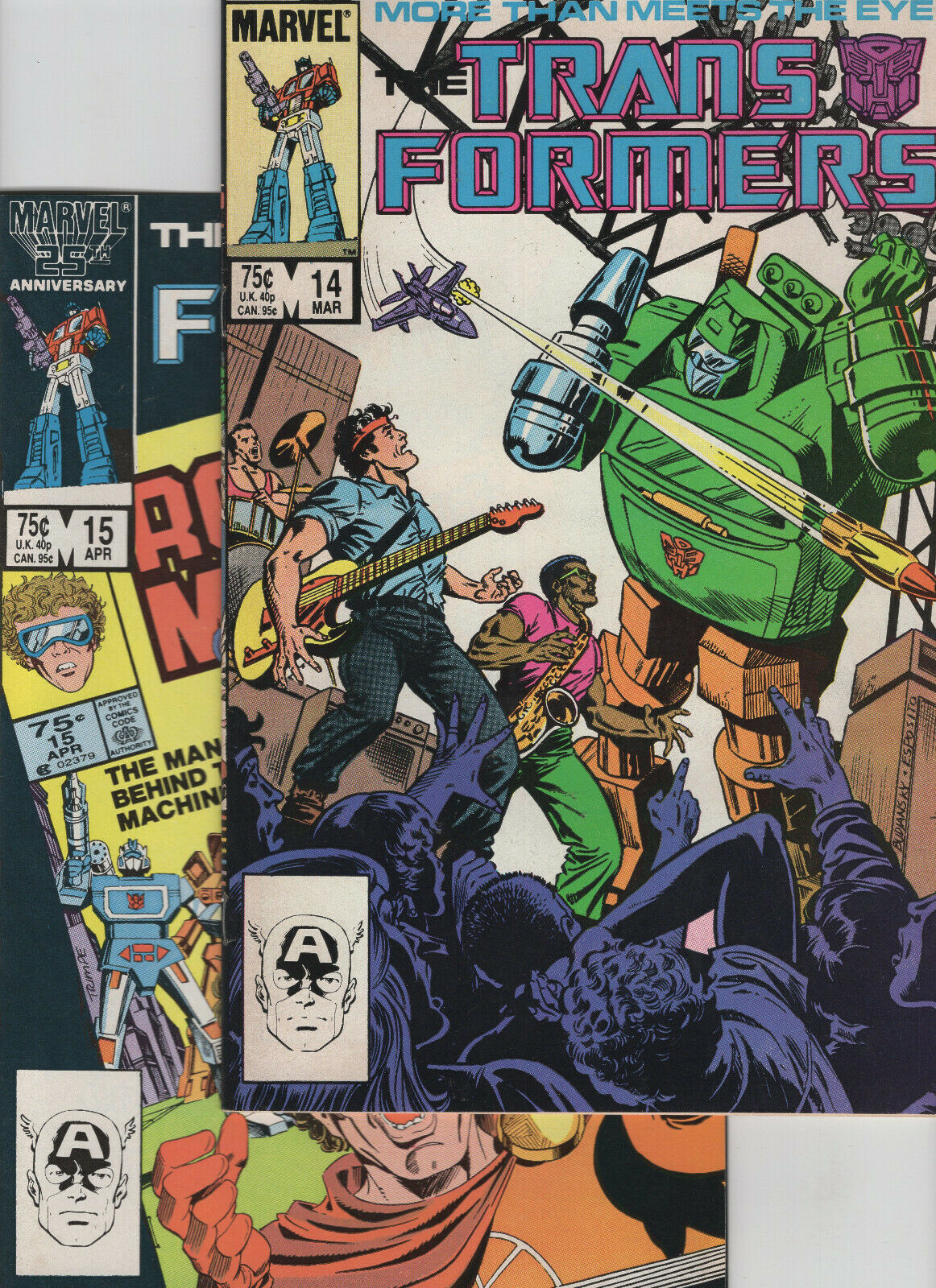 Transformers #14 and #15 (Marvel Comics, 1986) | Comic Books - Copper ...