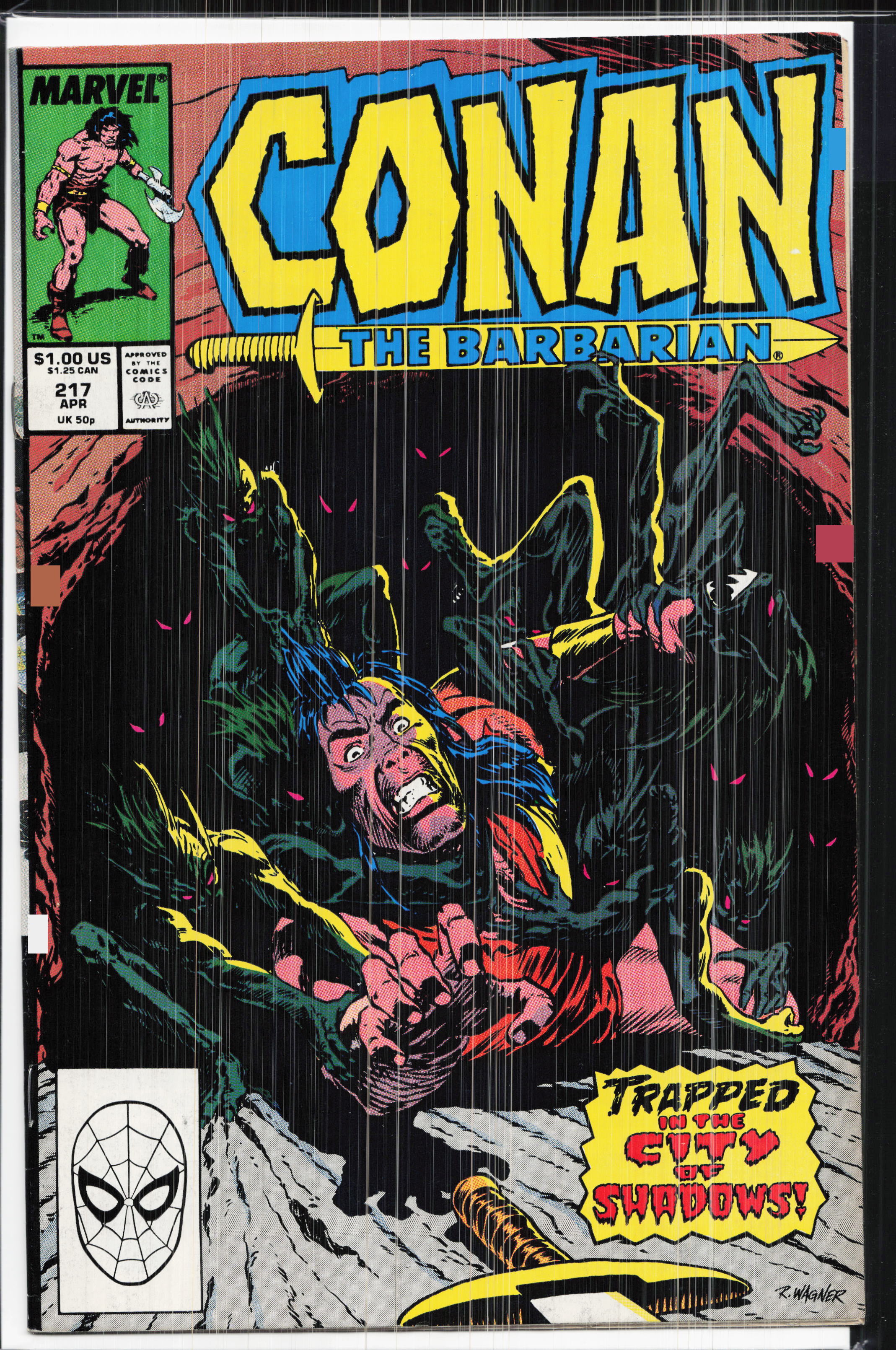 Conan the Barbarian #217 Direct Edition (1989) Conan | Comic Books ...