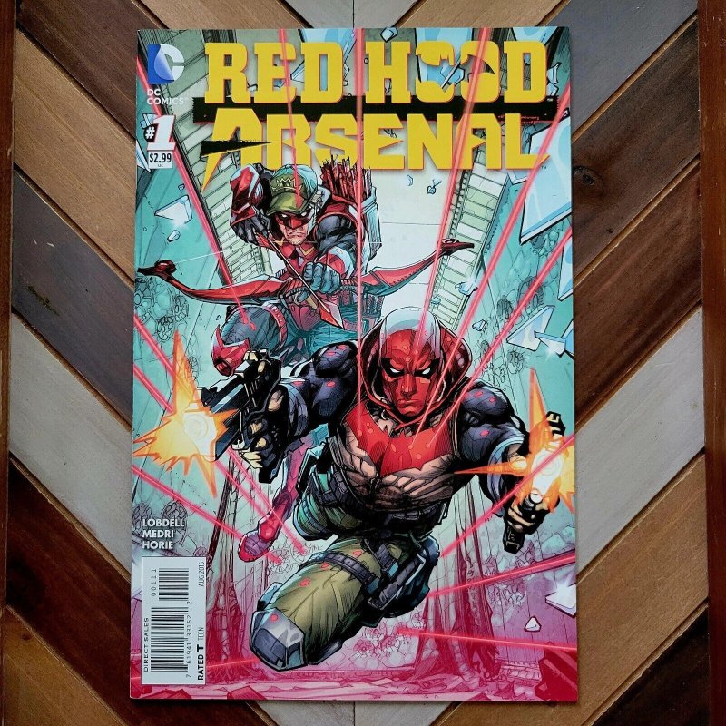 RED HOOD/ARSENAL #1 (DC 2015) High Grade / Series Premiere / By Scott ...