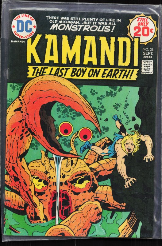 Kamandi, the Last Boy on earth #21 (1974) Kamandi | Comic Books ...