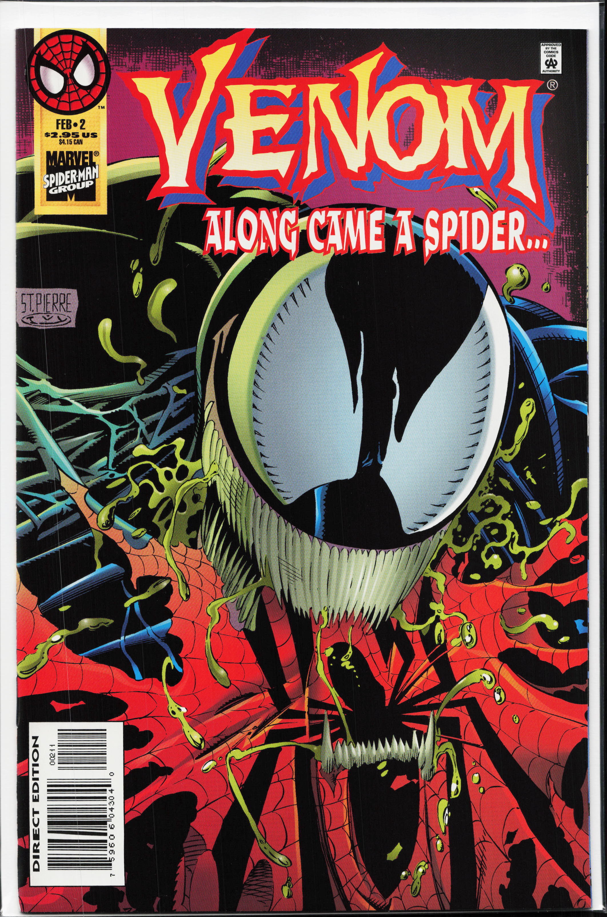 Venom: Along Came A Spider #2 (1996) Venom | Comic Books - Modern Age ...