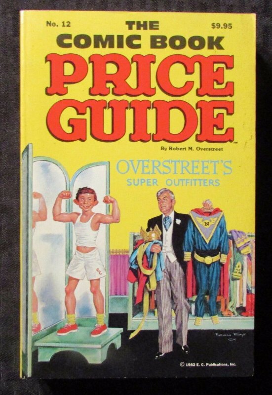 1982 OVERSTREET Comic Book Price Guide #12 FVF 7.0 SC Mad Magazine ...
