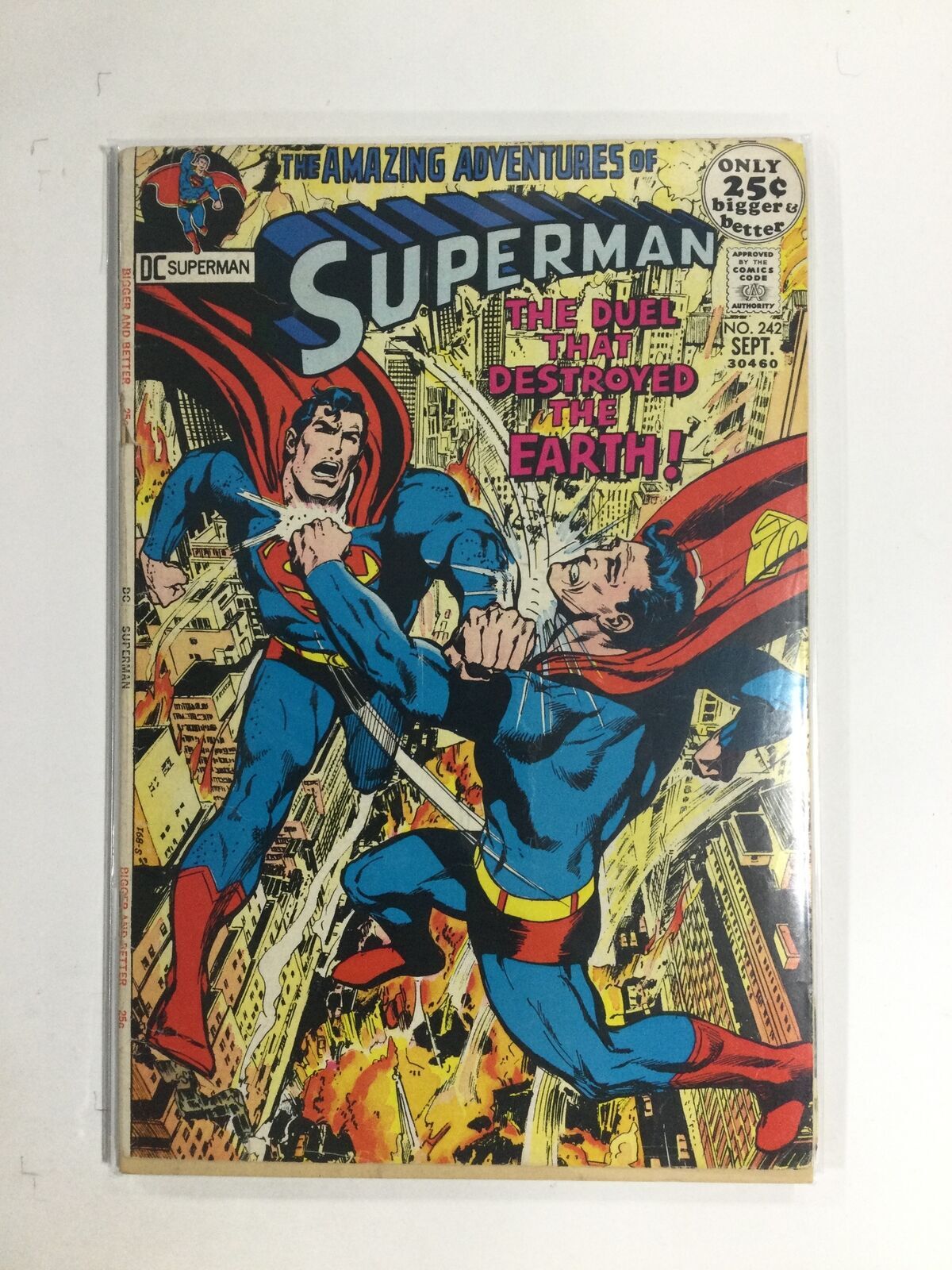 Superman #242 (1971) FN3B119 FINE FN 6.0 | Comic Books - Bronze Age, DC ...