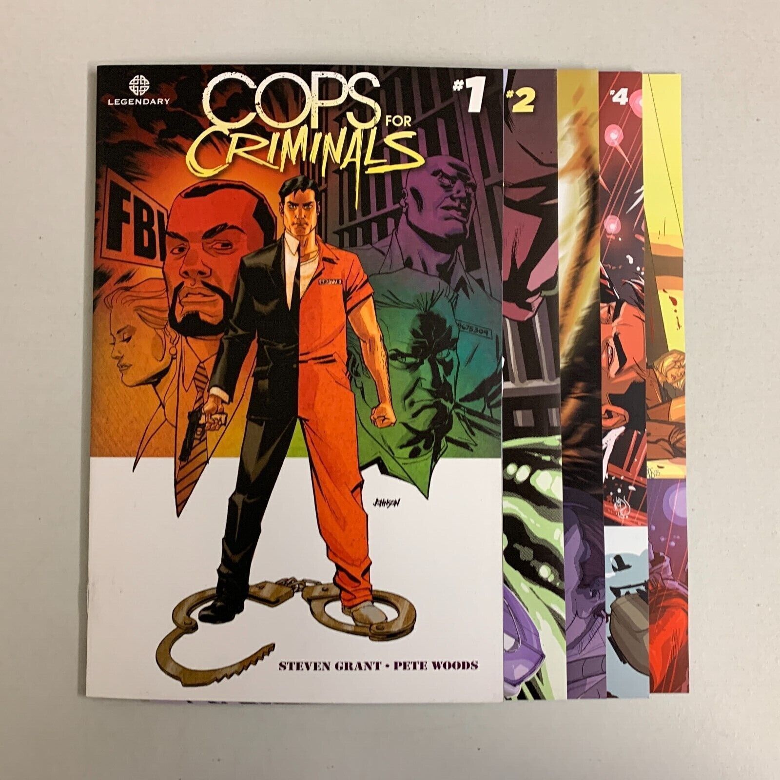 Cops For Criminals #1-5 Set (Legendary 2015) 1 2 3 4 5 Steven Grant (8. ...