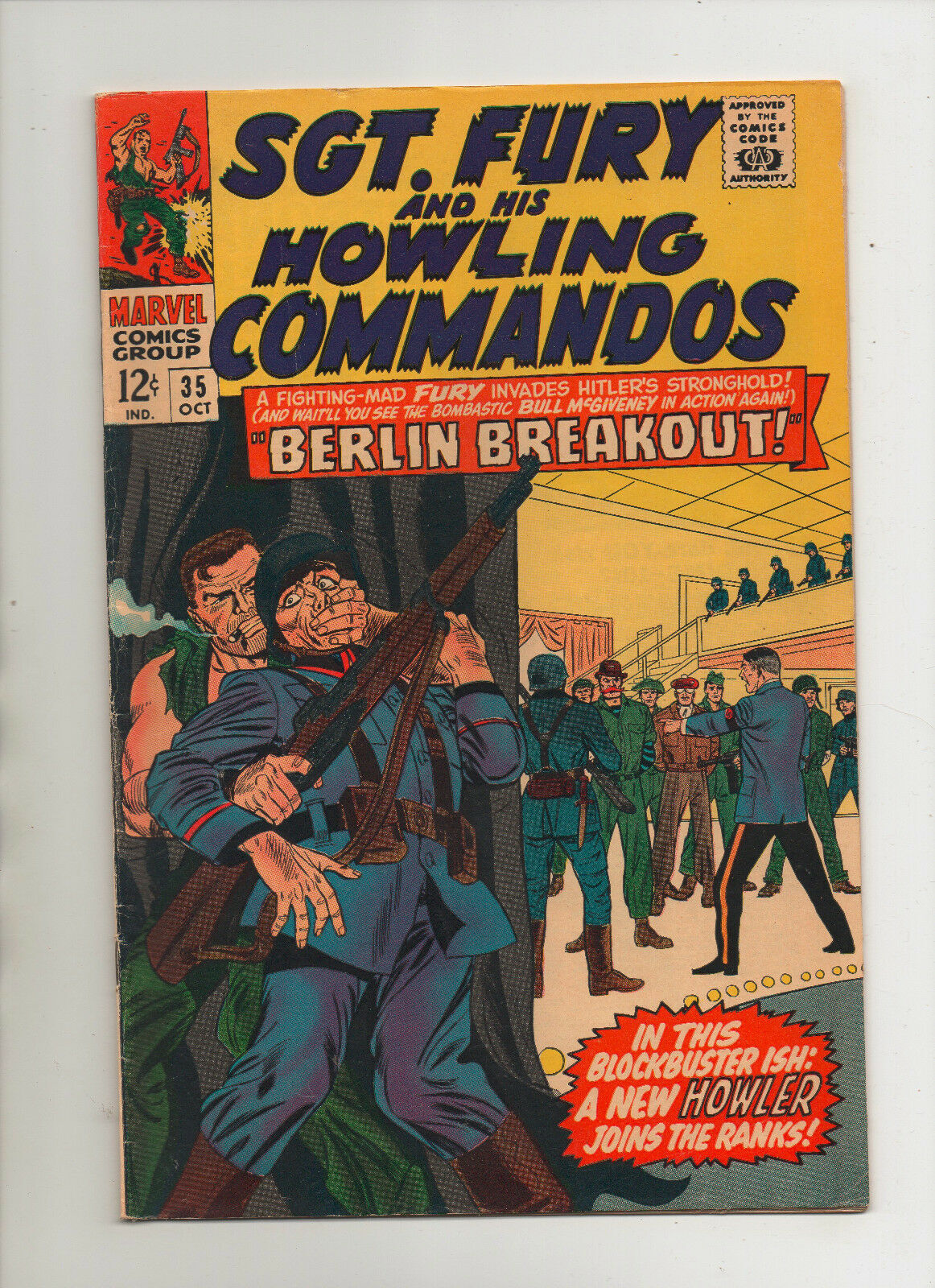 Sgt Fury & His Howling Commandos #35 - Berlin Breakout! - (Grade 7.0 ...