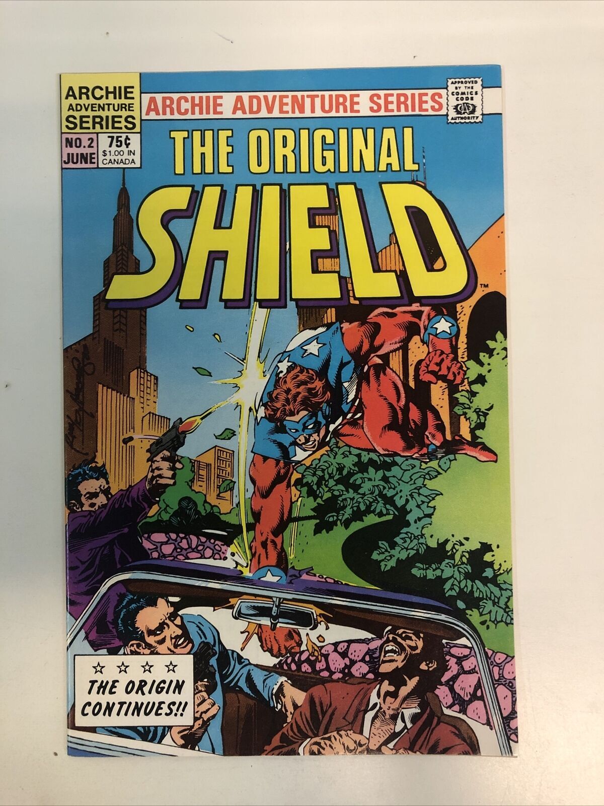 Archie Adventure Series The Original Shield (1983) Complete Set # 1-4 ...