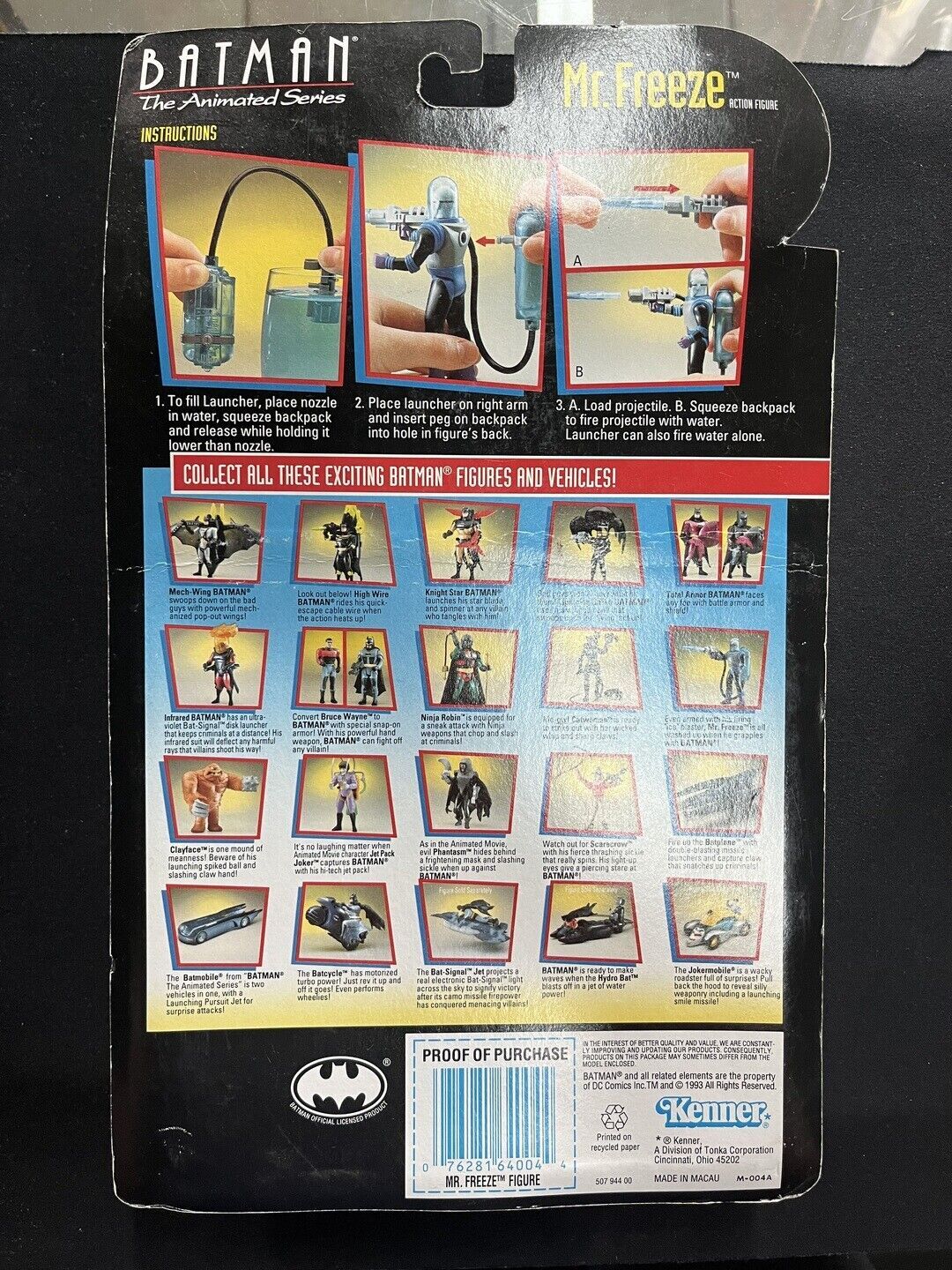 Batman Animated Series Mr. Freeze with Firing Ice Blaster | Comic Books ...