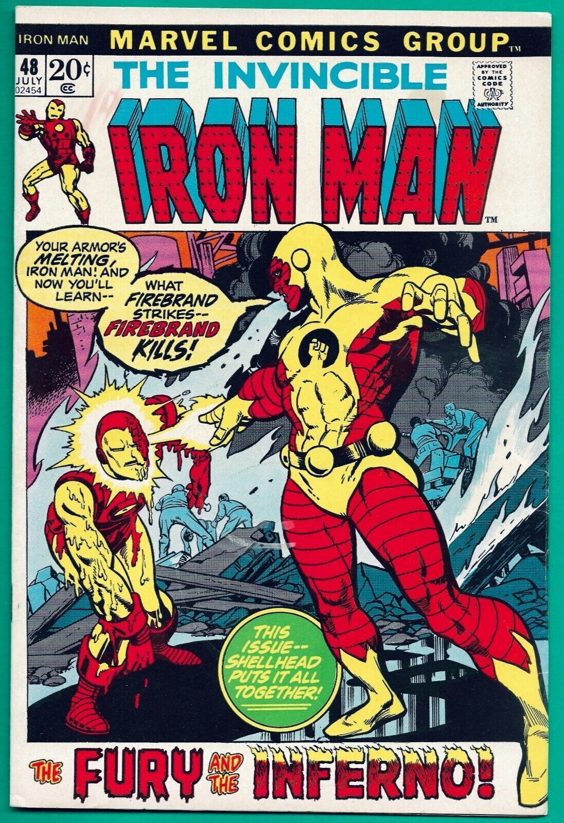 Iron Man Comic Cover Design