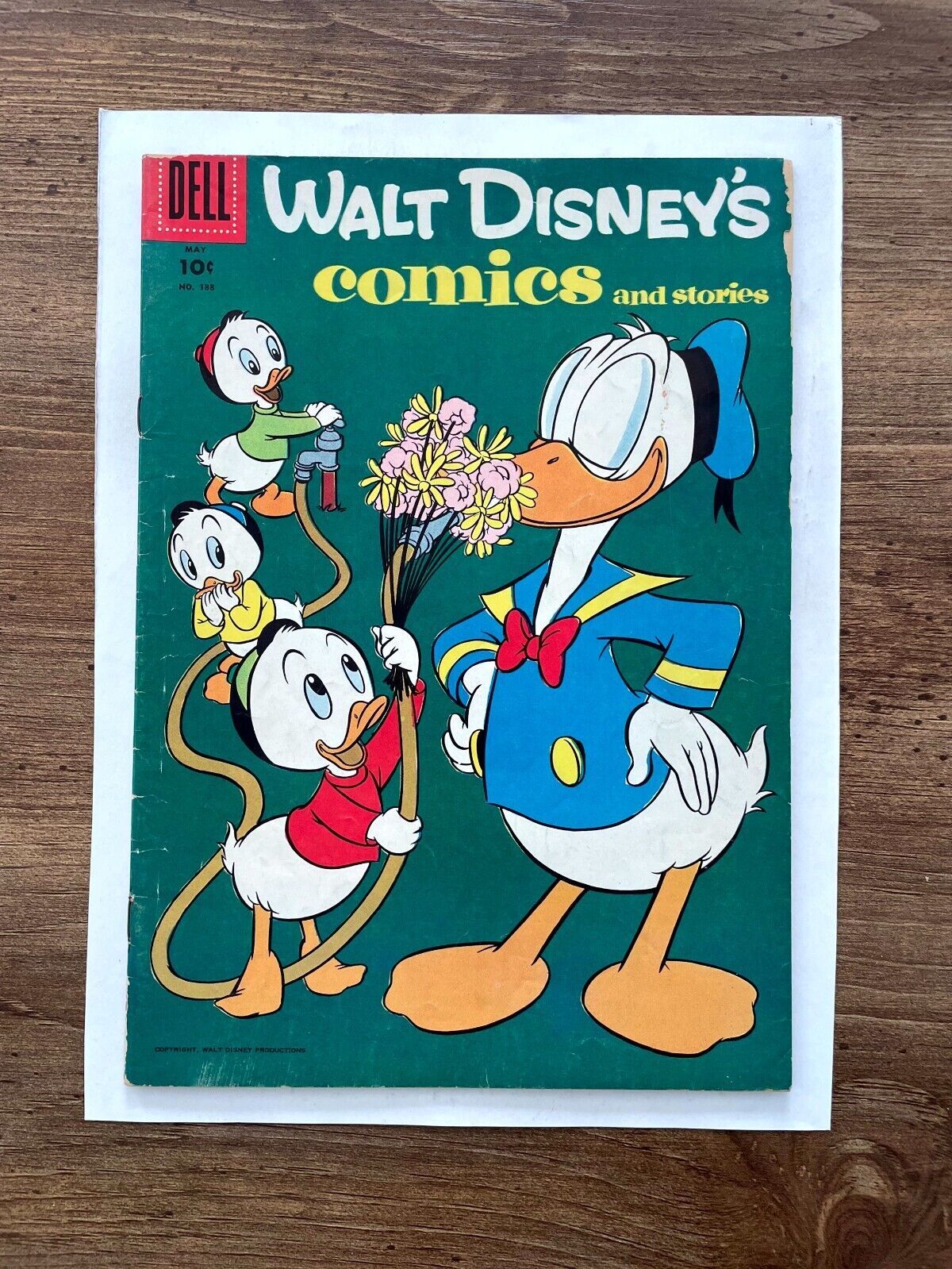 Walt Disneys Comics And Stories 188 Vg Dell Golden Age Comic Book 14