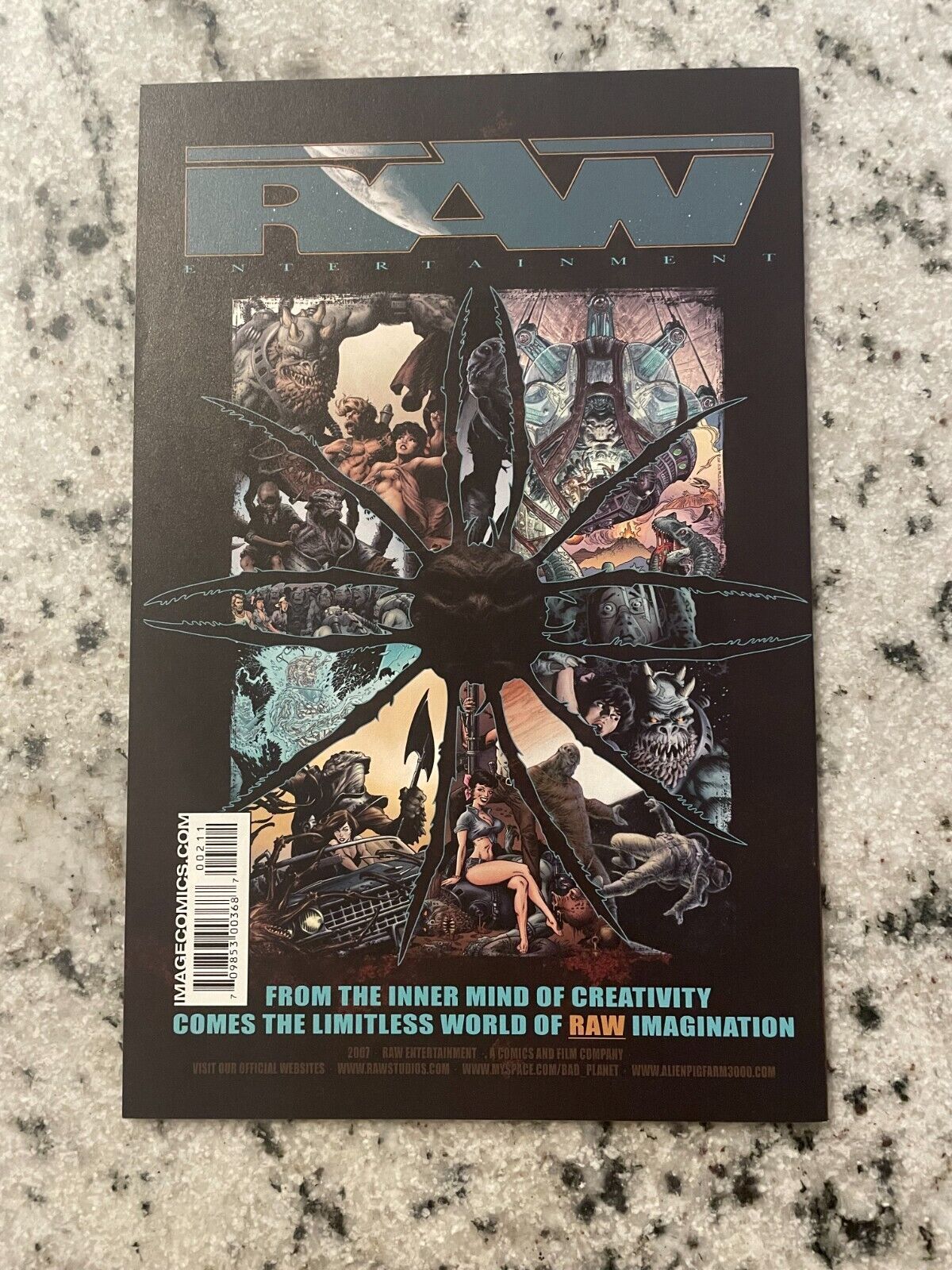 Bad Planet # 2 NM Image Comic Book Video Game Thomas Jane Steve Niles ...