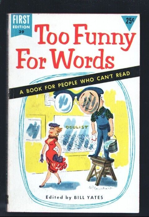 Too Funny For Words #39 1954-Cartoon art by Mort Walker-Chon Day-Virgil ...