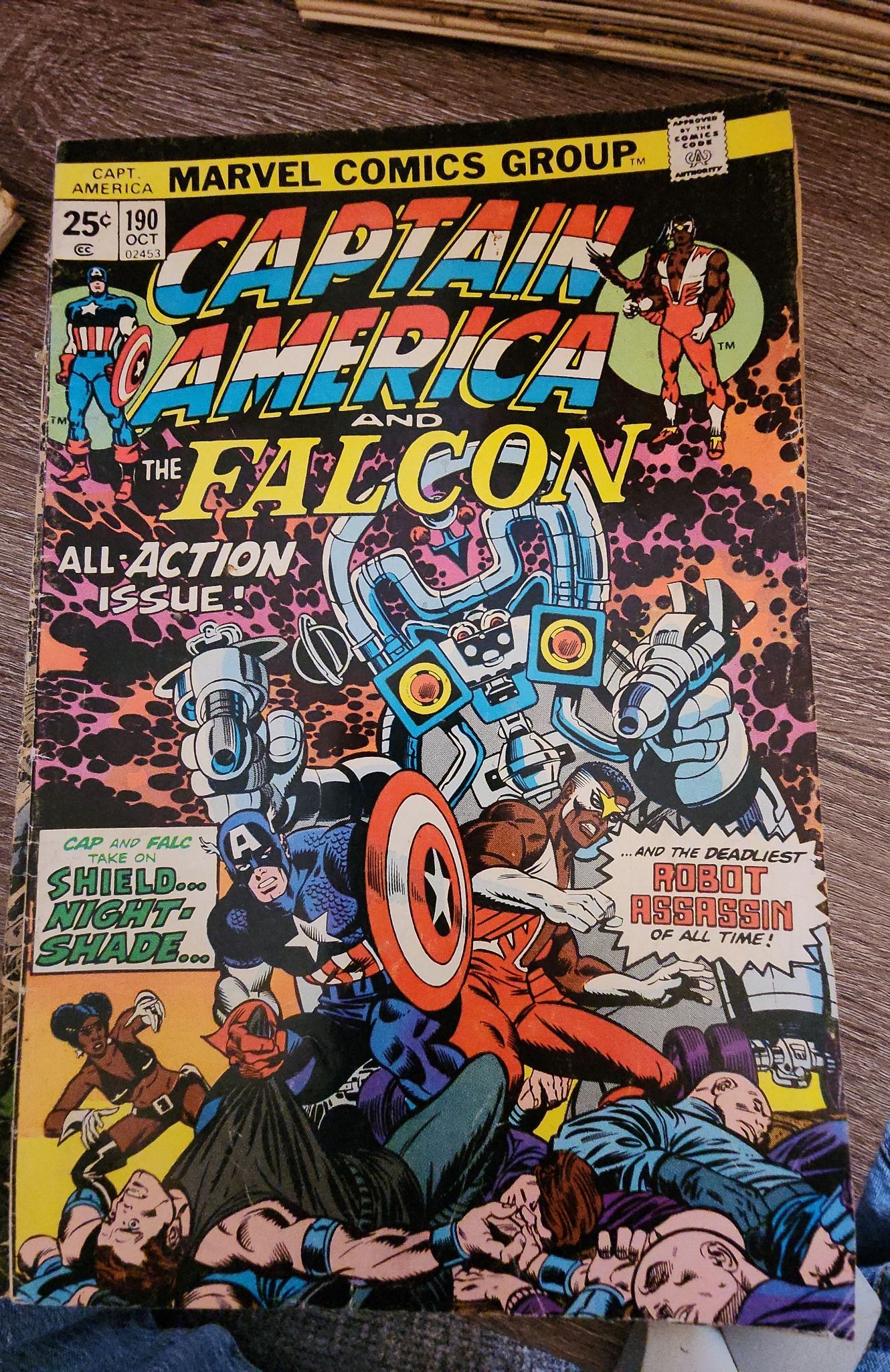 Captain America #190 (1975) Captain America and the Falcon | Comic ...