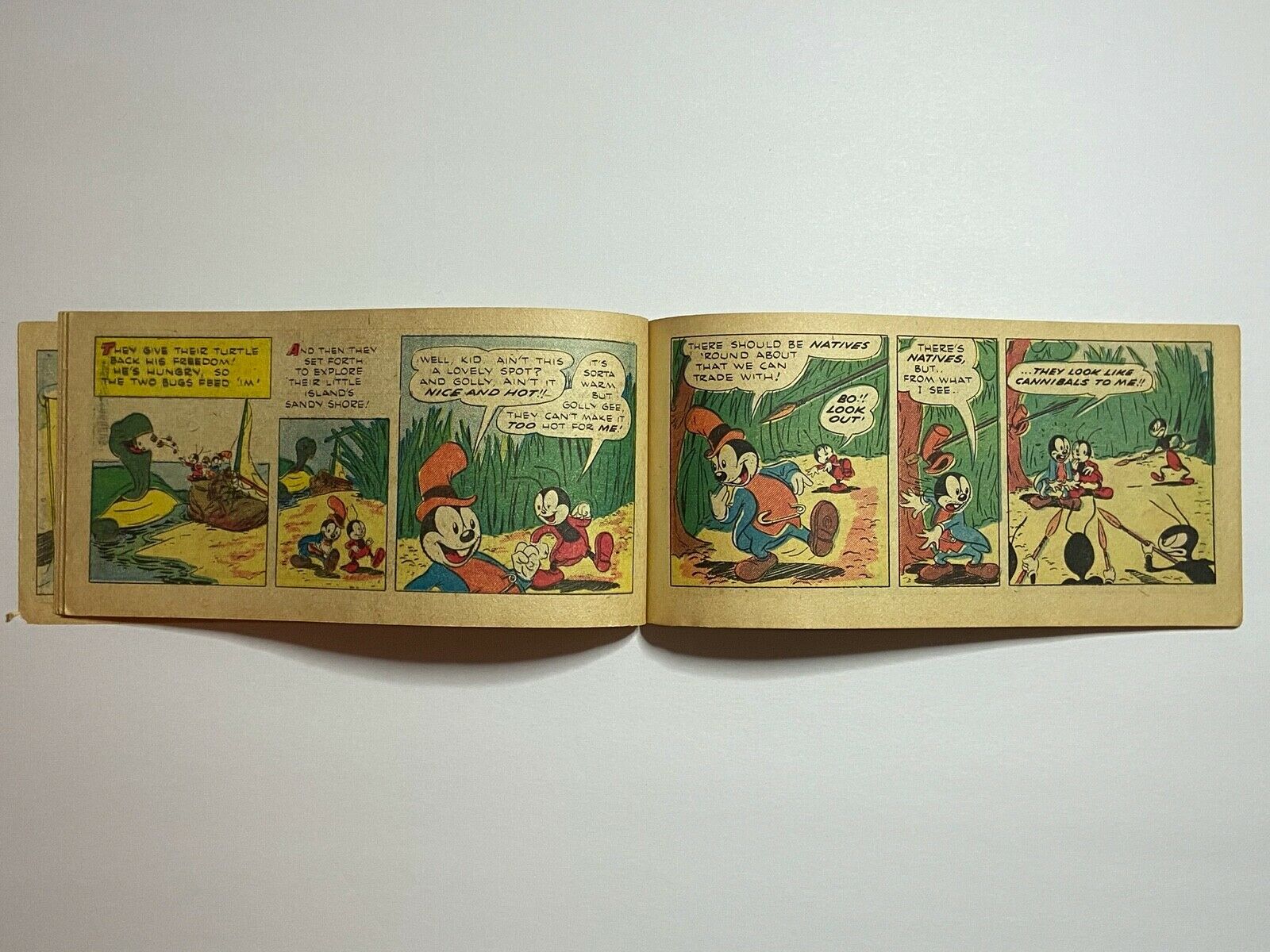 Disney Cheerios Cereal Premium 1947 Mini Comic W-2 Bucky Bug & the ...