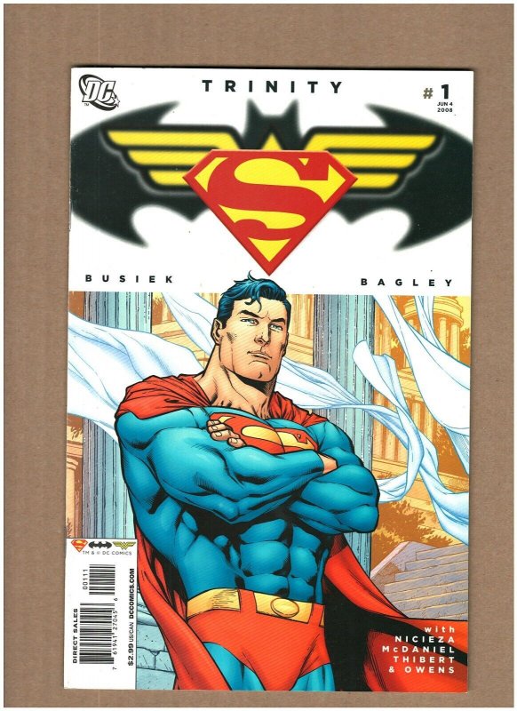 Trinity #1 DC Comics 2008 Superman Batman & Wonder Woman VF 8.0 | Comic ...