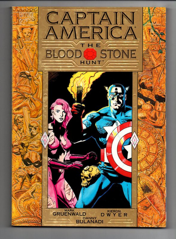 Captain America the Blood Stone Hunt TPB - 1993 - VF | Comic Books ...