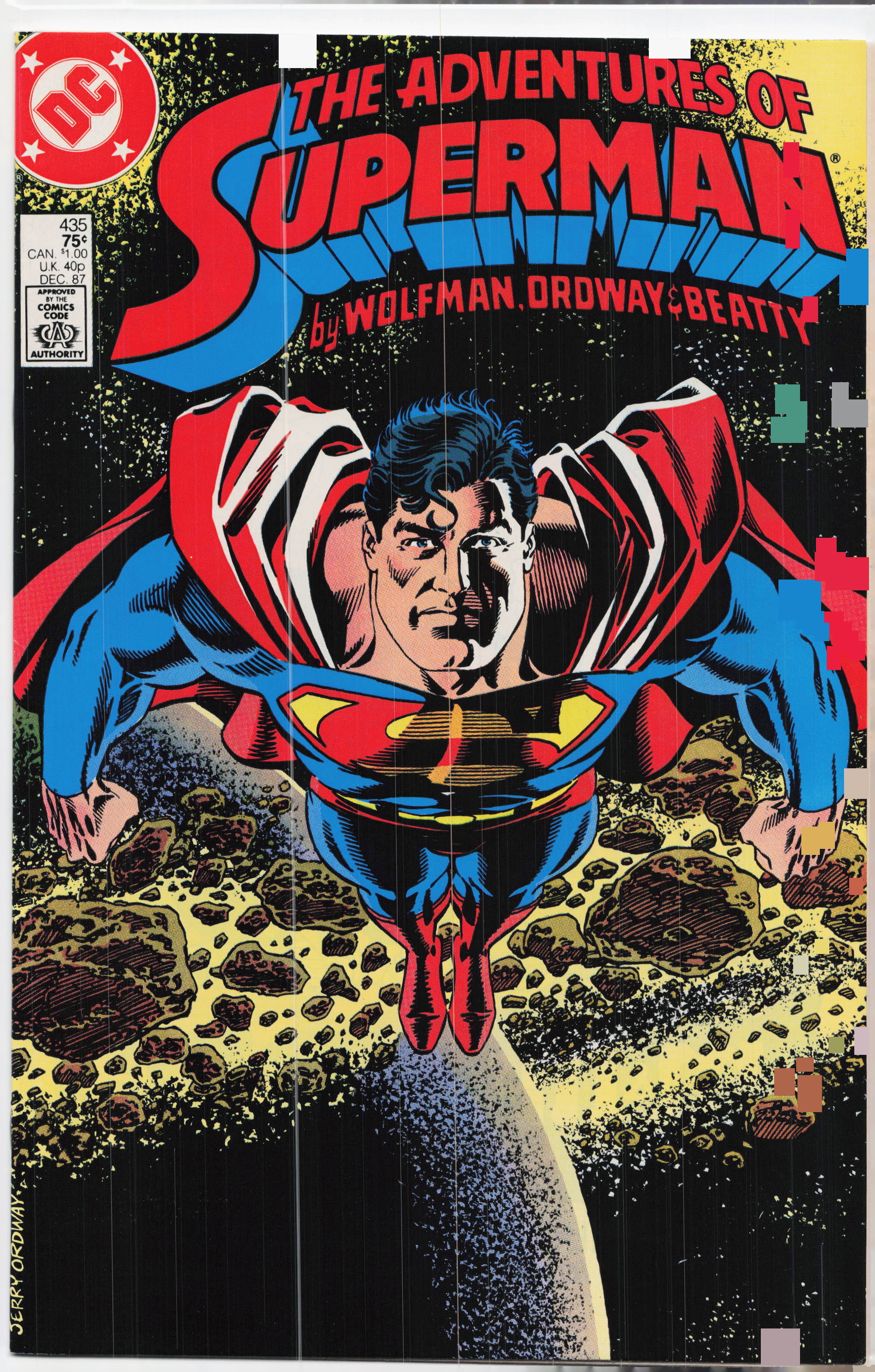 Adventures of Superman #435 Direct Edition (1987) Superman | Comic ...