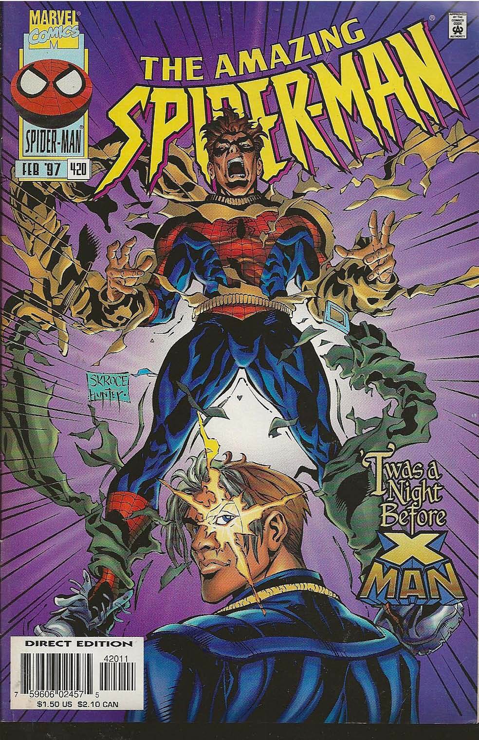 The Amazing Spider-Man #420 (1997) - NM- Death of El Uno | Comic Books ...