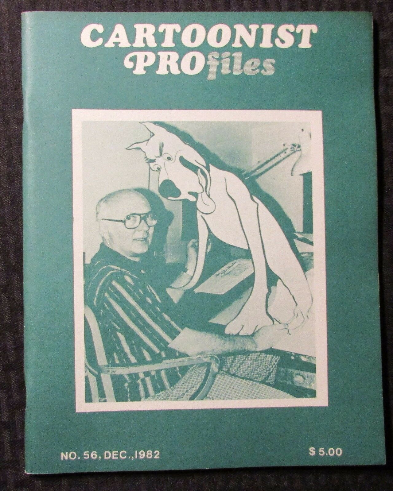 1982 CARTOONIST PROfiles Magazine #56 FVF 7.0 Fran Matera Bruce Lee ...