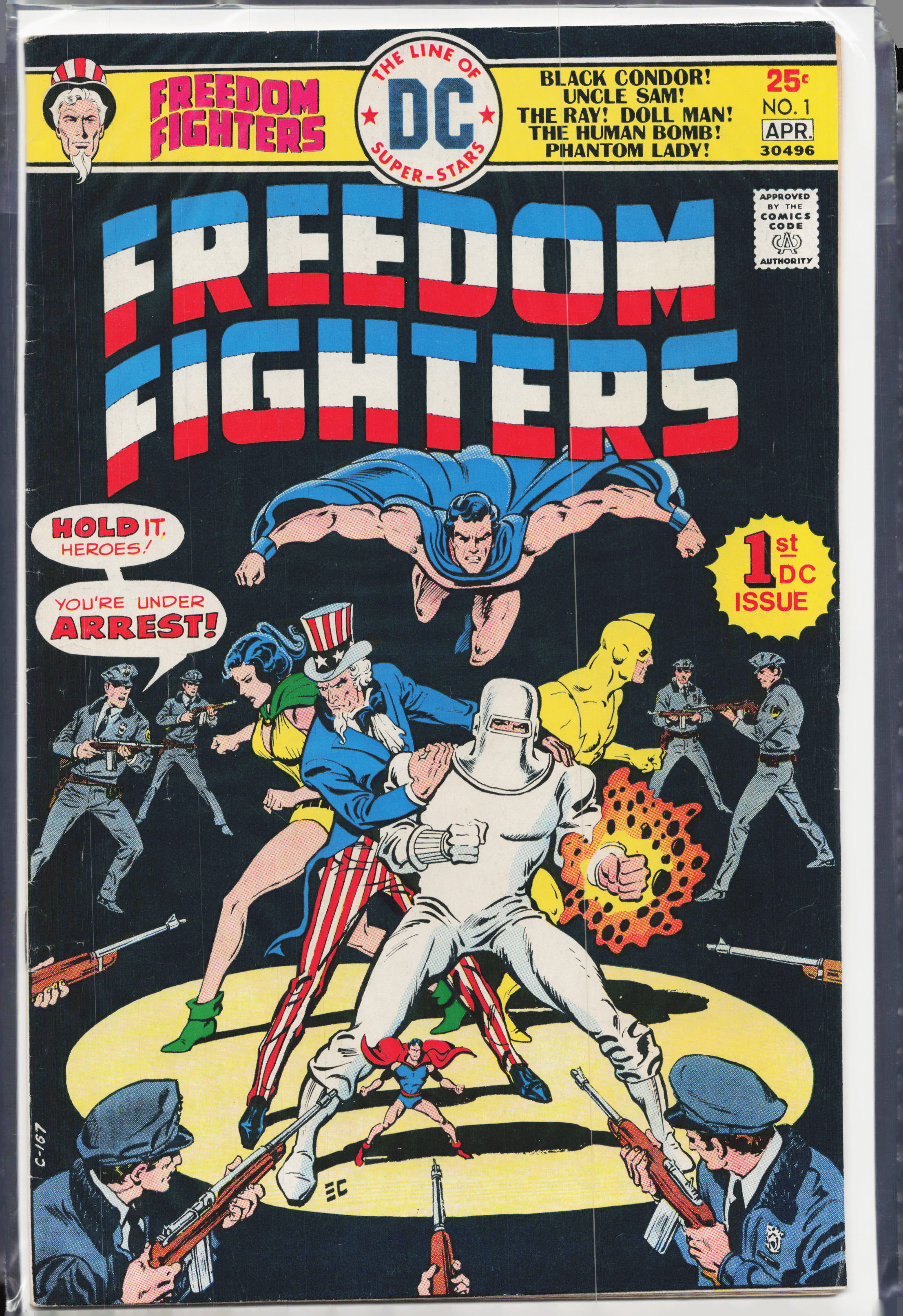 Freedom Fighters #1 (1976) Freedom Fighters | Comic Books - Bronze Age ...