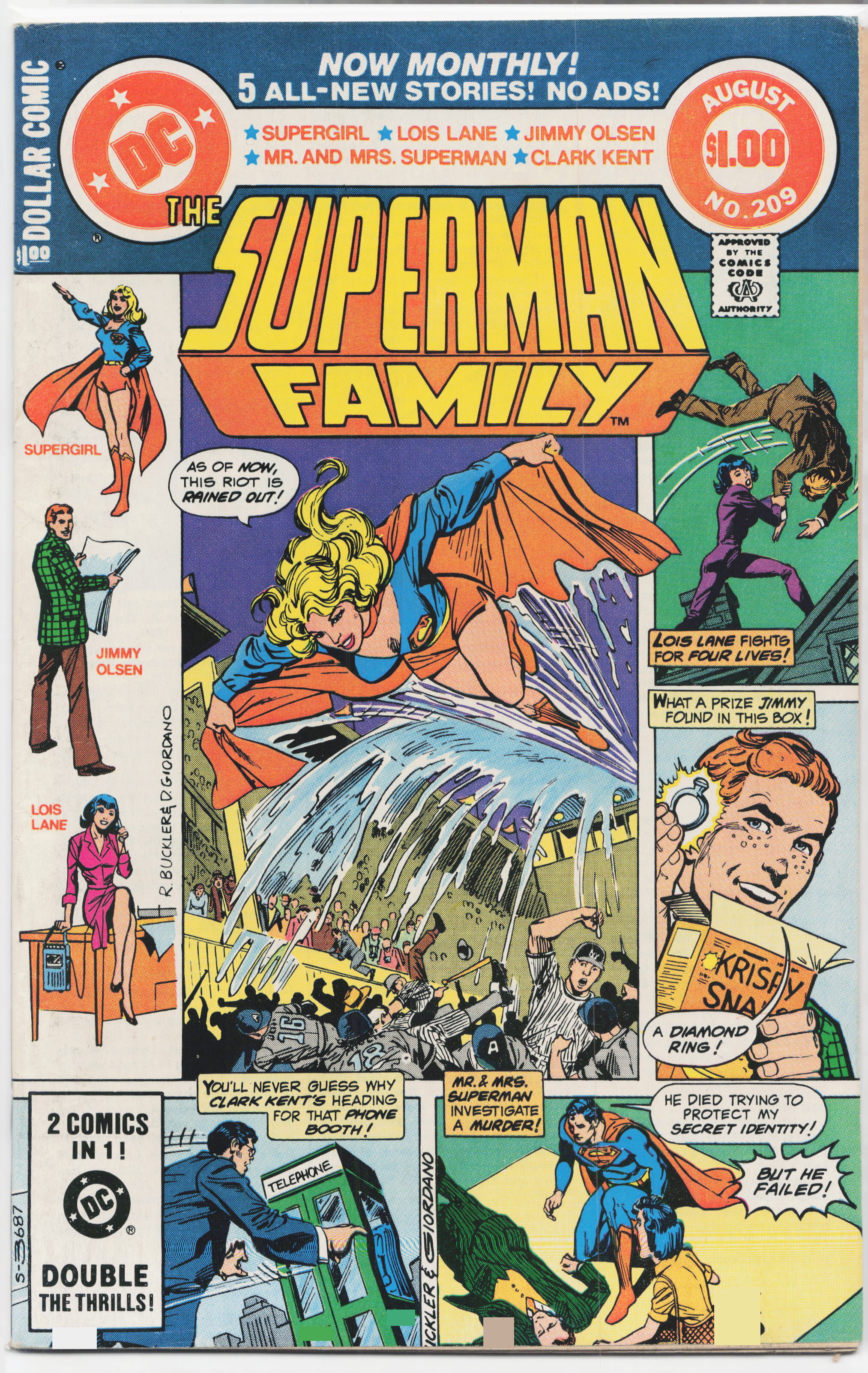 The Superman Family #209 (1981) Mr. & Mrs. Superman | Comic Books ...