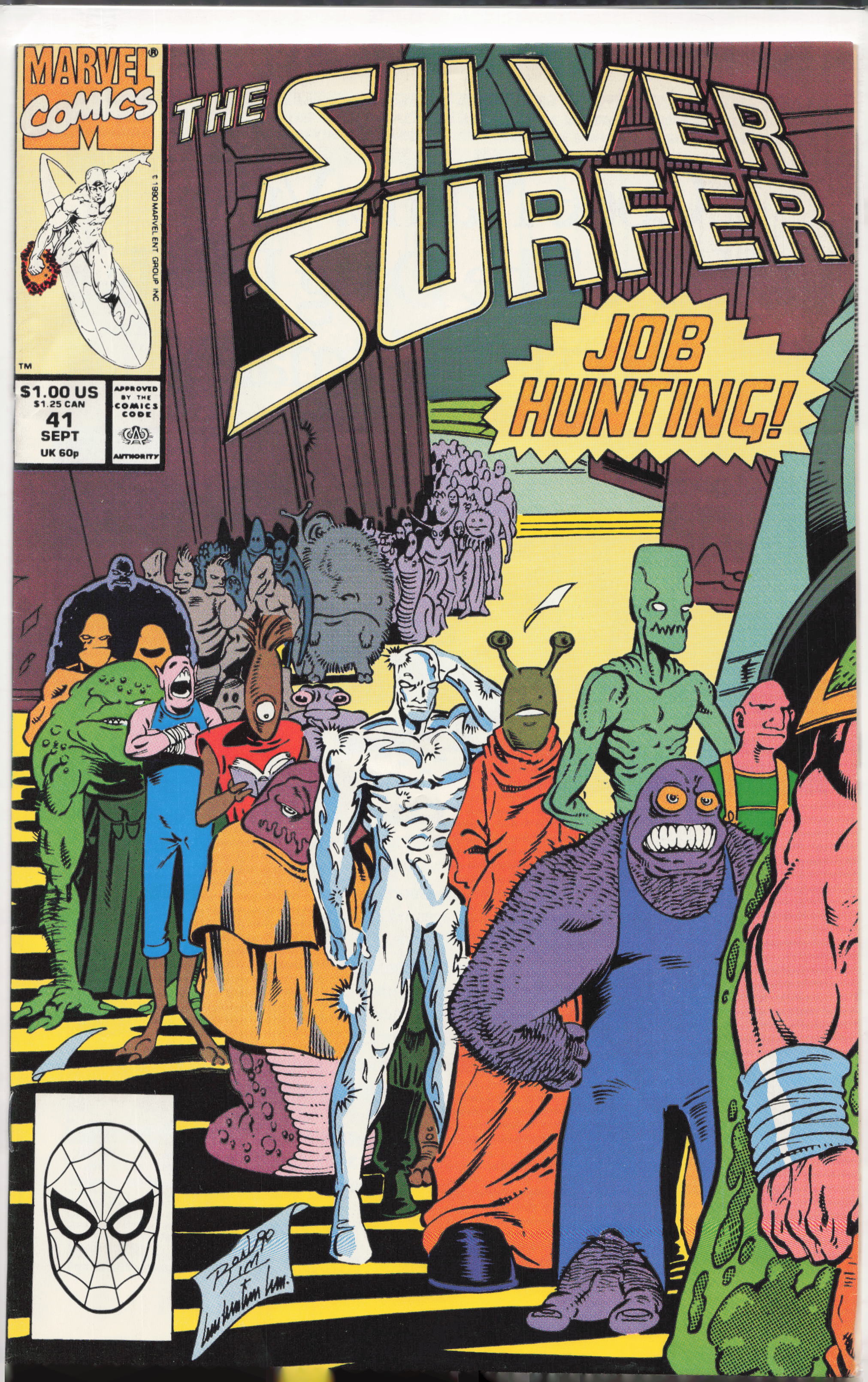 Silver Surfer #41 (1990) Silver Surfer | Comic Books - Copper Age ...