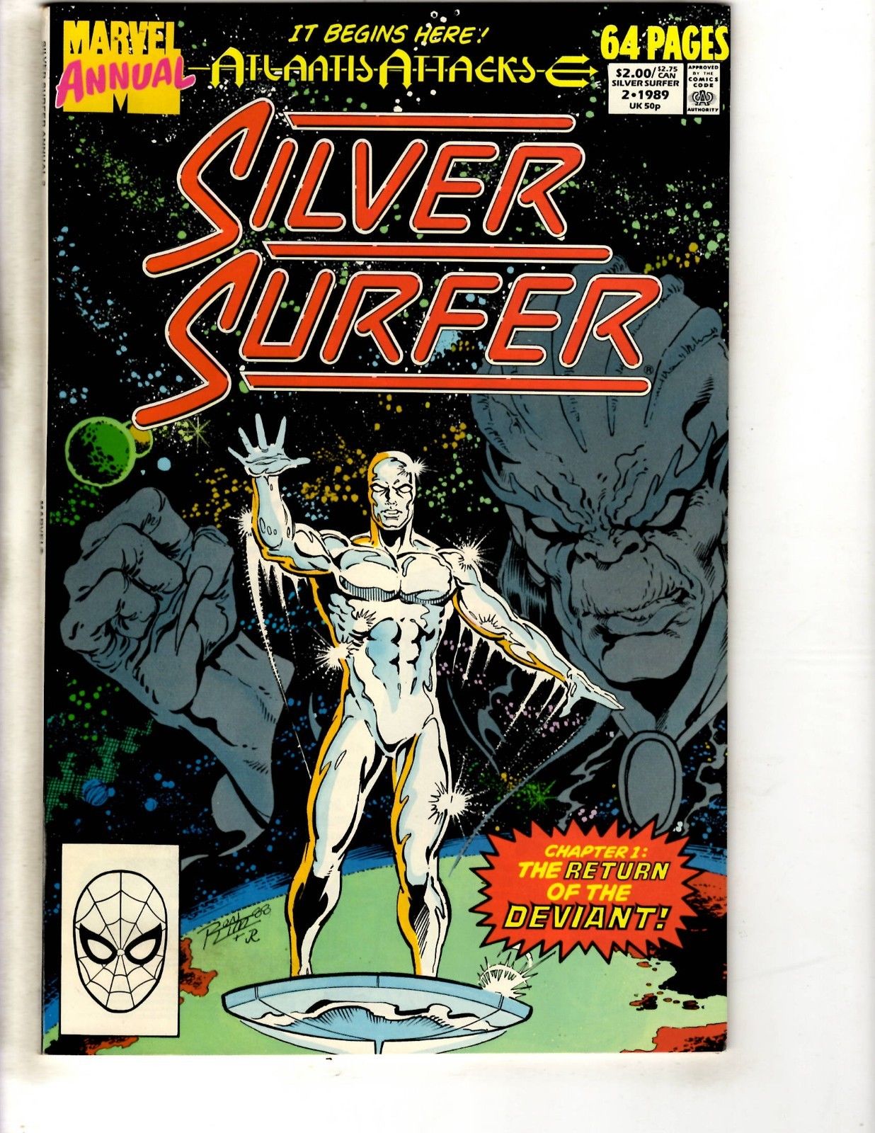 7 Marvel Comics She-Hulk # 1 2 Ceremony + Silver Surfer ANNUALS # 1 2 3 ...