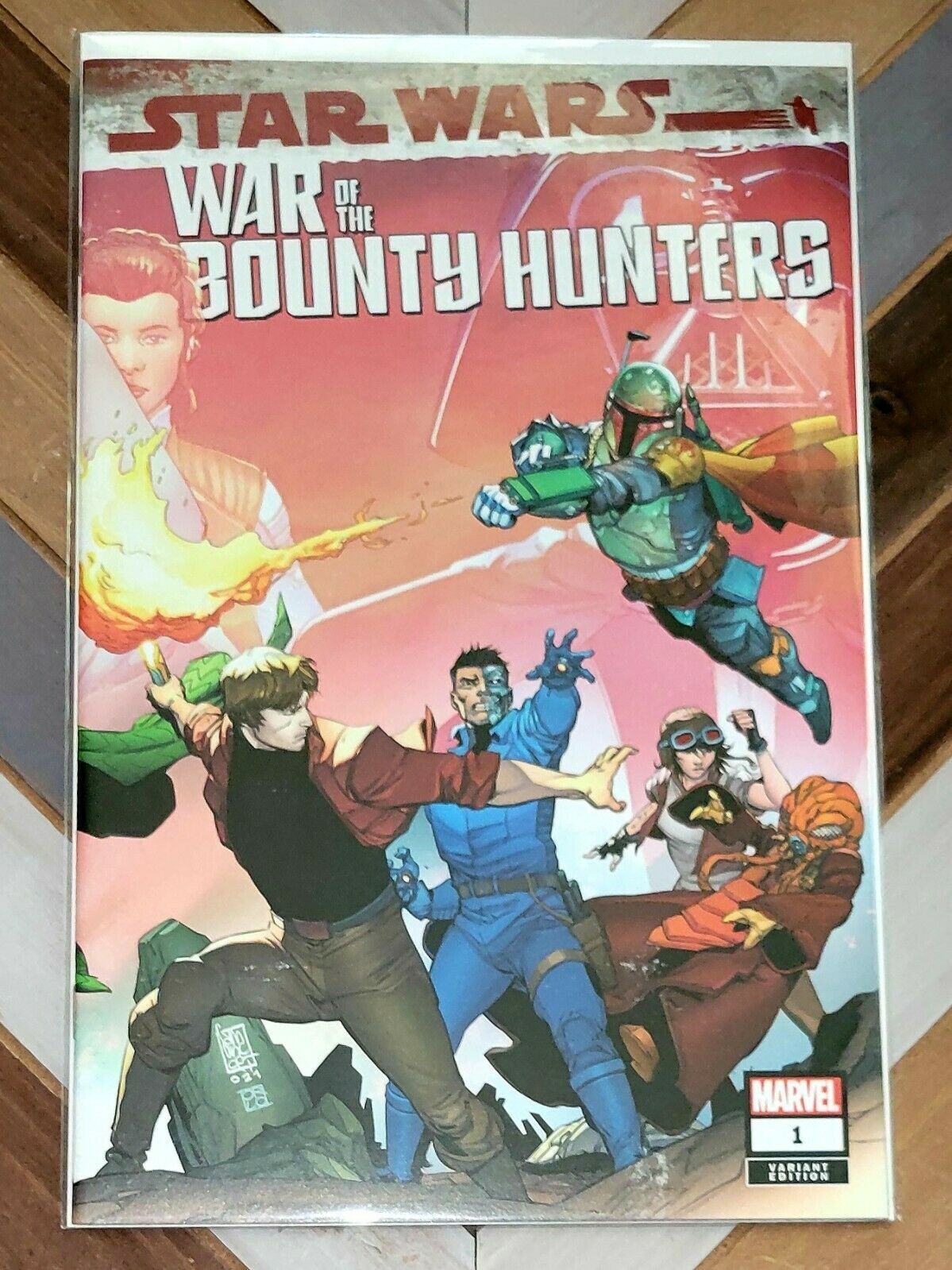 STAR WARS War of Bounty Hunters #1 (Marvel 2021) NM, 1st Trinia & Margo ...