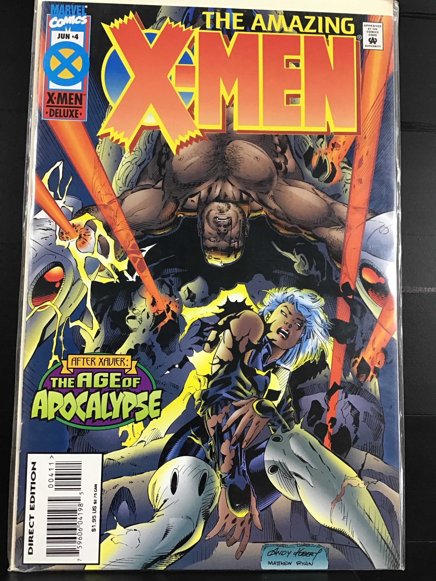 Amazing X-Men #4 (1995) ZS | Comic Books - Modern Age, Marvel, X-Men ...