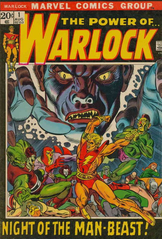 Warlock (1st Series) #1 GD ; Marvel | low grade comic Adam Warlock ...
