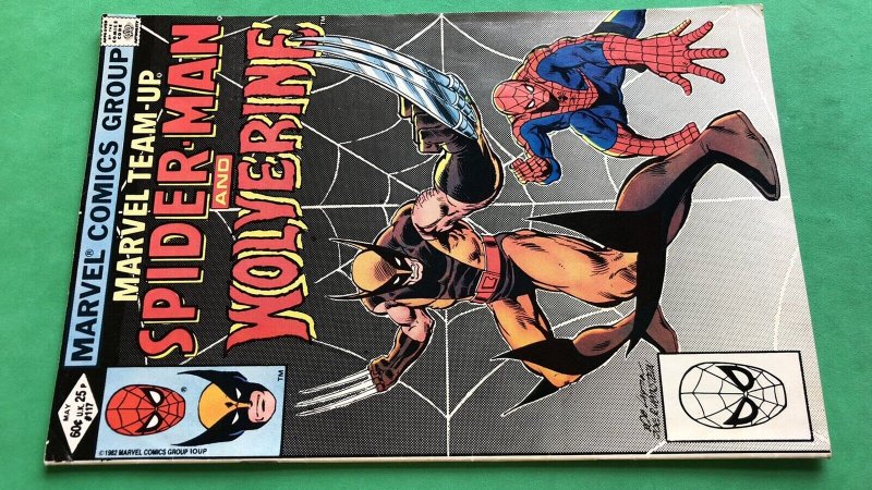 Marvel Team Up #117 (1982) Featuring Spider-Man & Wolverine 1st ...