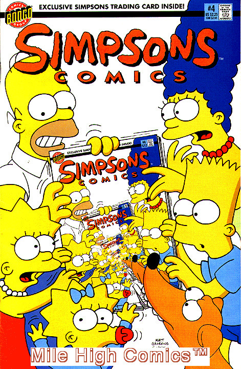 SIMPSONS COMICS (BONGO) (1993 Series) #4 Near Mint Comics Book | Comic ...