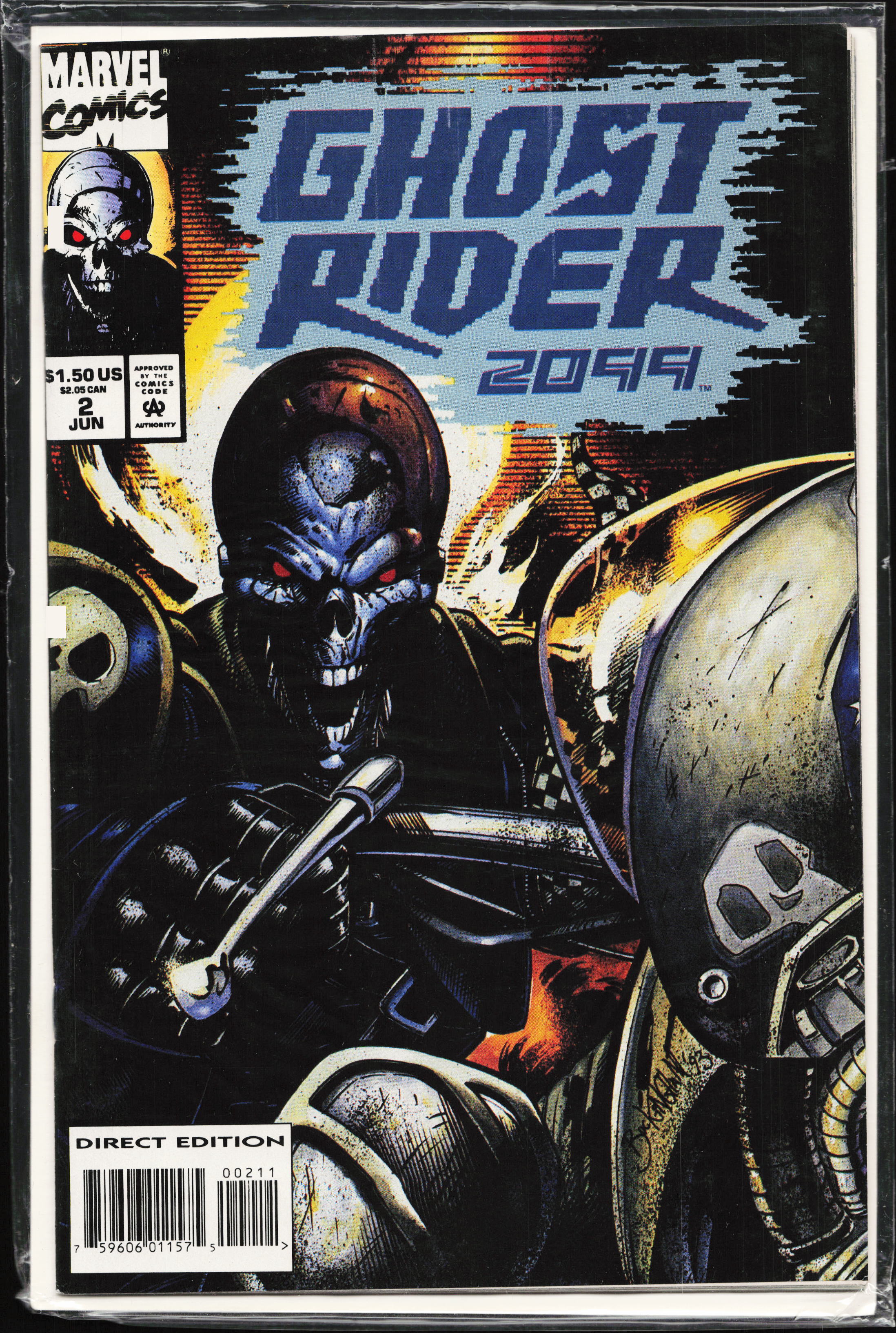 Ghost Rider 2099 #2 (1994) Ghost Rider | Comic Books - Modern Age ...